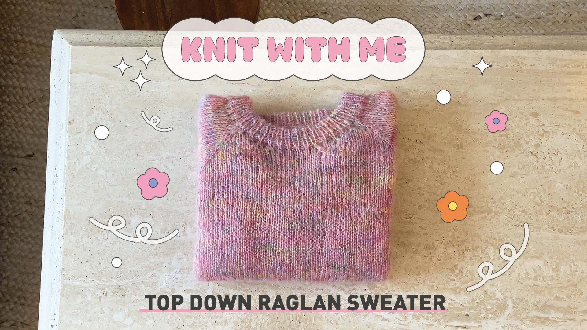 Top-down Raglan Sweater | Knitting Pattern | Video Tutorial - Etsy