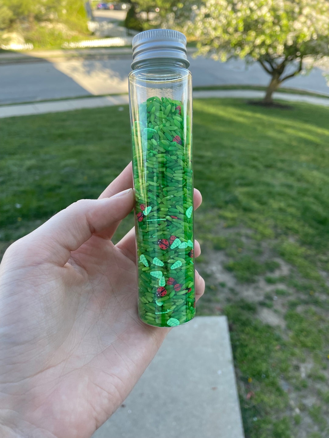 Ladybug Sensory Bottles Calm Down Bottles Anxiety & Stress Relief ...