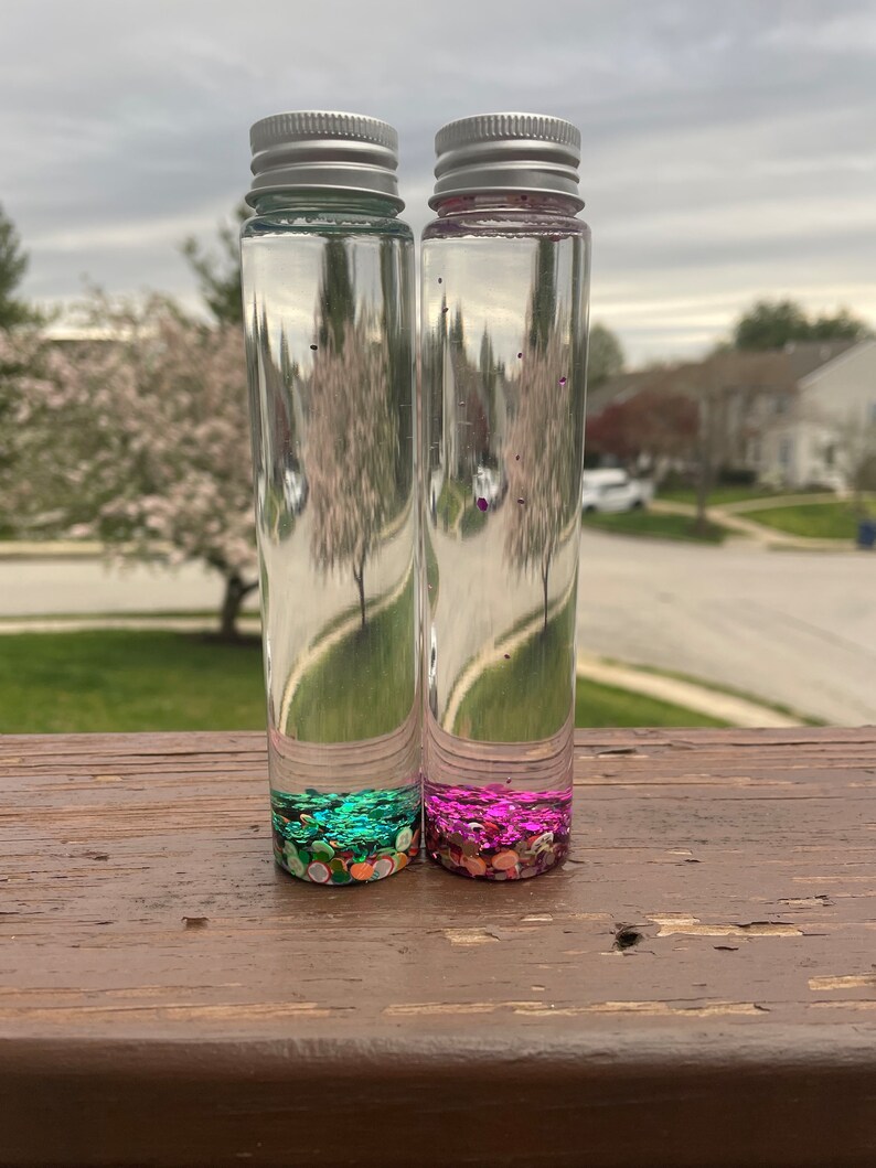 Fruit and Veggie Set | Sensory Bottles | Calm Down Bottles | Anxiety ...