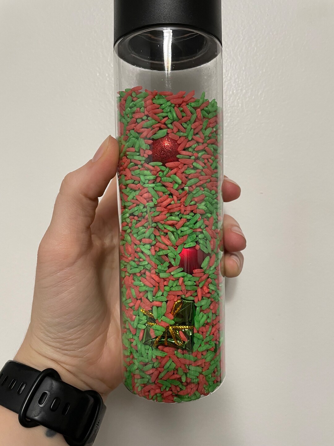 Christmas I SPY Sensory Bottles Calm Down Bottles Anxiety & Stress ...