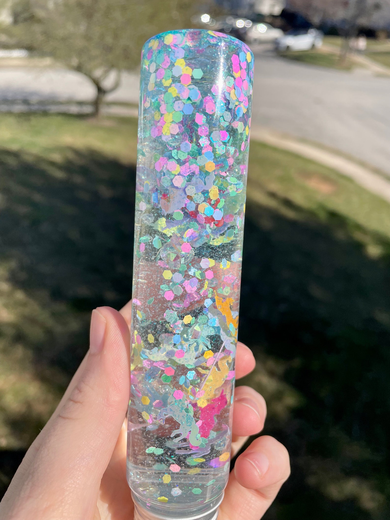 Unicorn | Sensory Bottles | Calm Down Bottles | Anxiety & Stress Relief ...