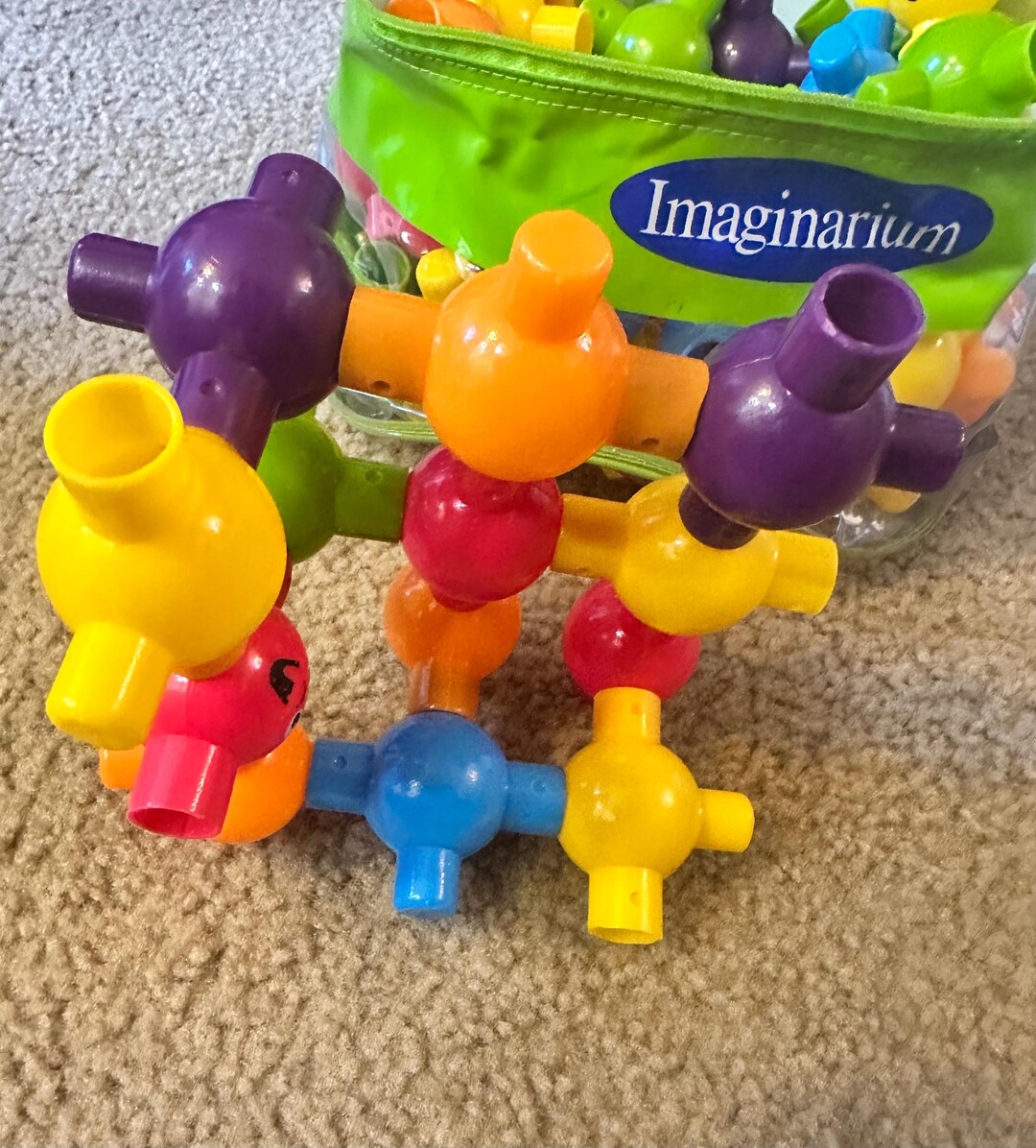 Educational Imaginarium Snap-n-learn Counting & Sorting Color Building ...