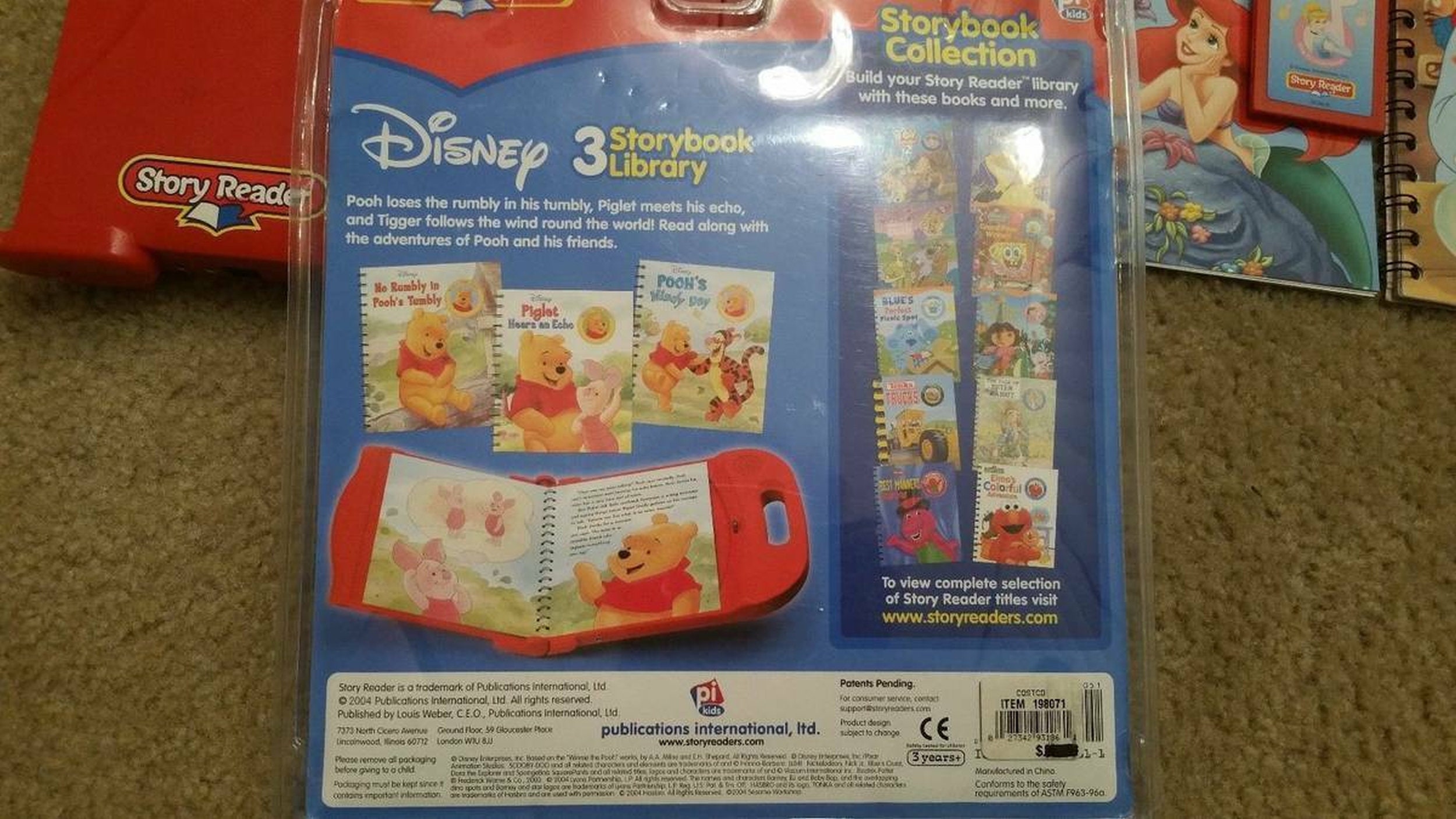 Teach You Kids to Read Lot of Story Reader With 7 Books and Cartridges ...