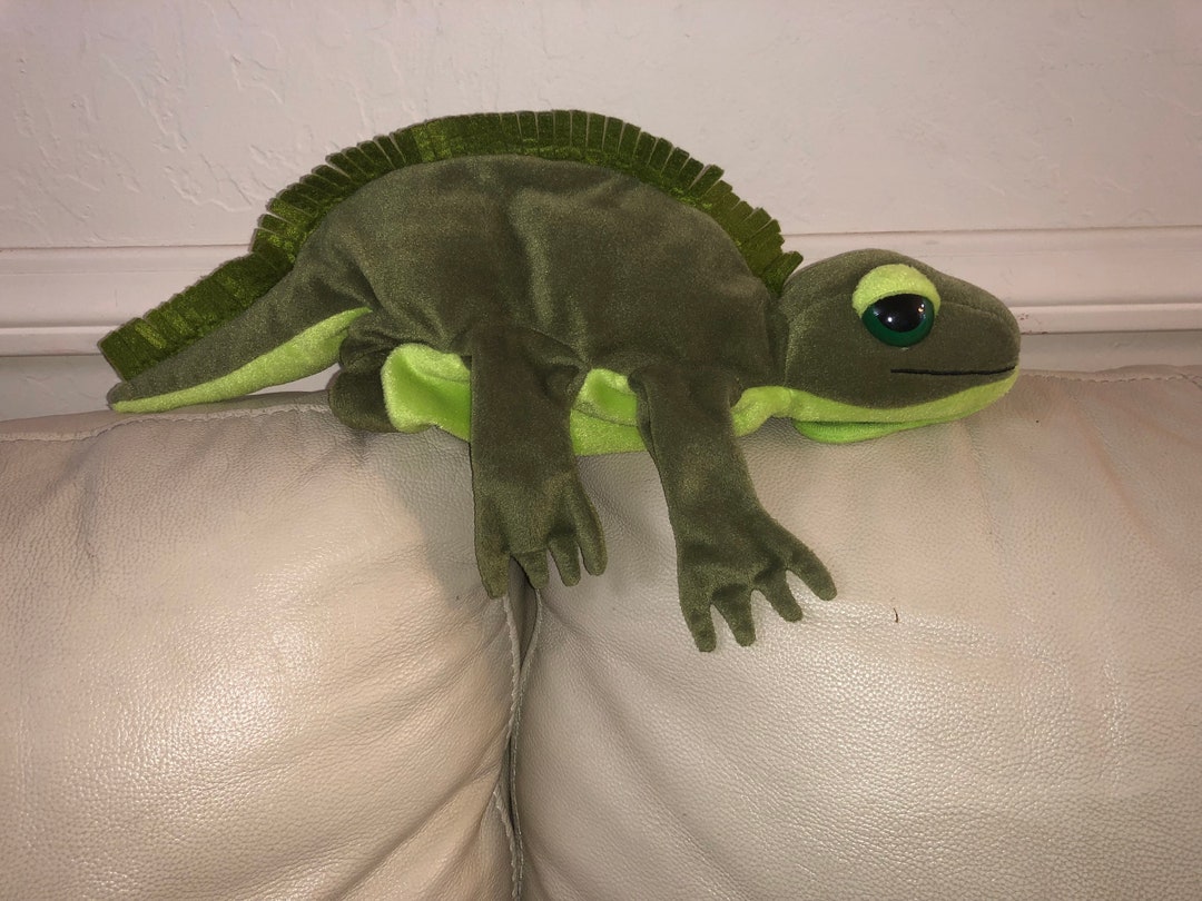 Caltoy Gecko Lizzard Dinosaur Full Body Stuffed Plush Hand Puppet ...