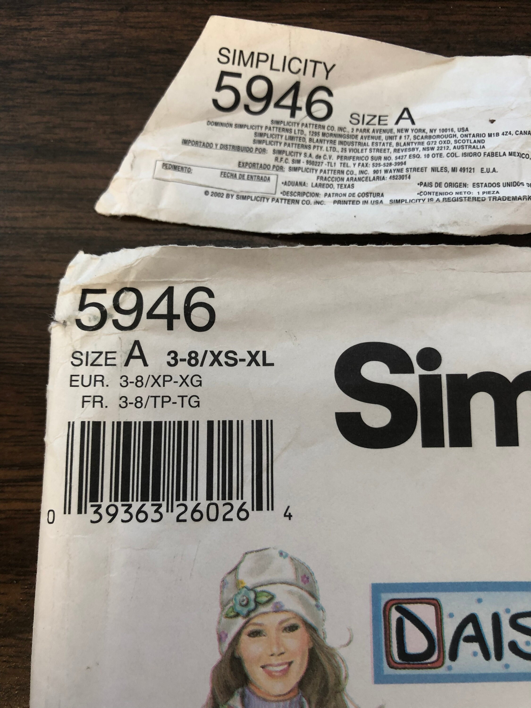 Simplicity 5946 Matching Mother Daughter Jacket, Child Misses Mommy and ...