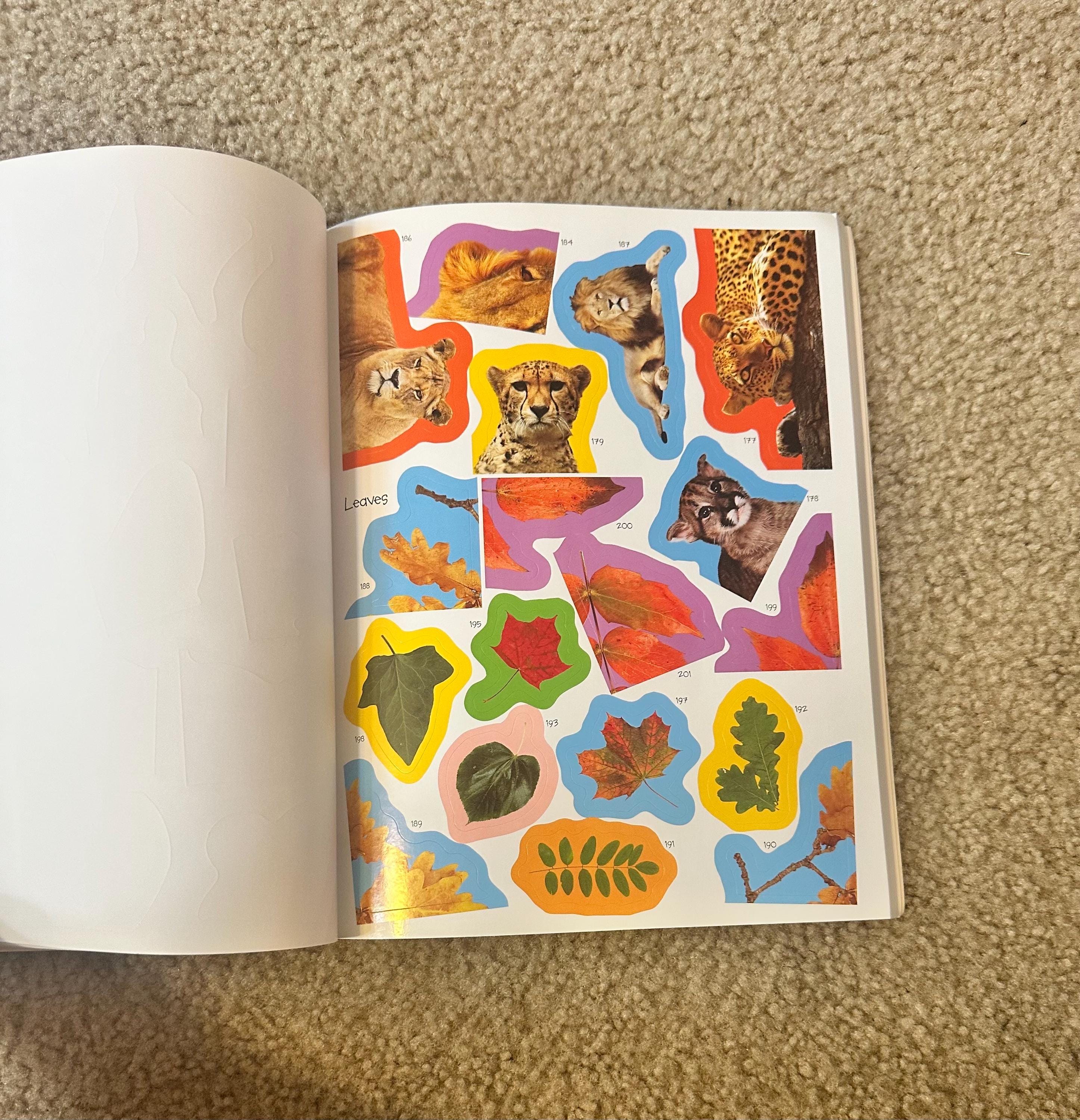 My Giant Sticker Fun Book With Cd Toddlers Puzzle Workbook Gift for ...