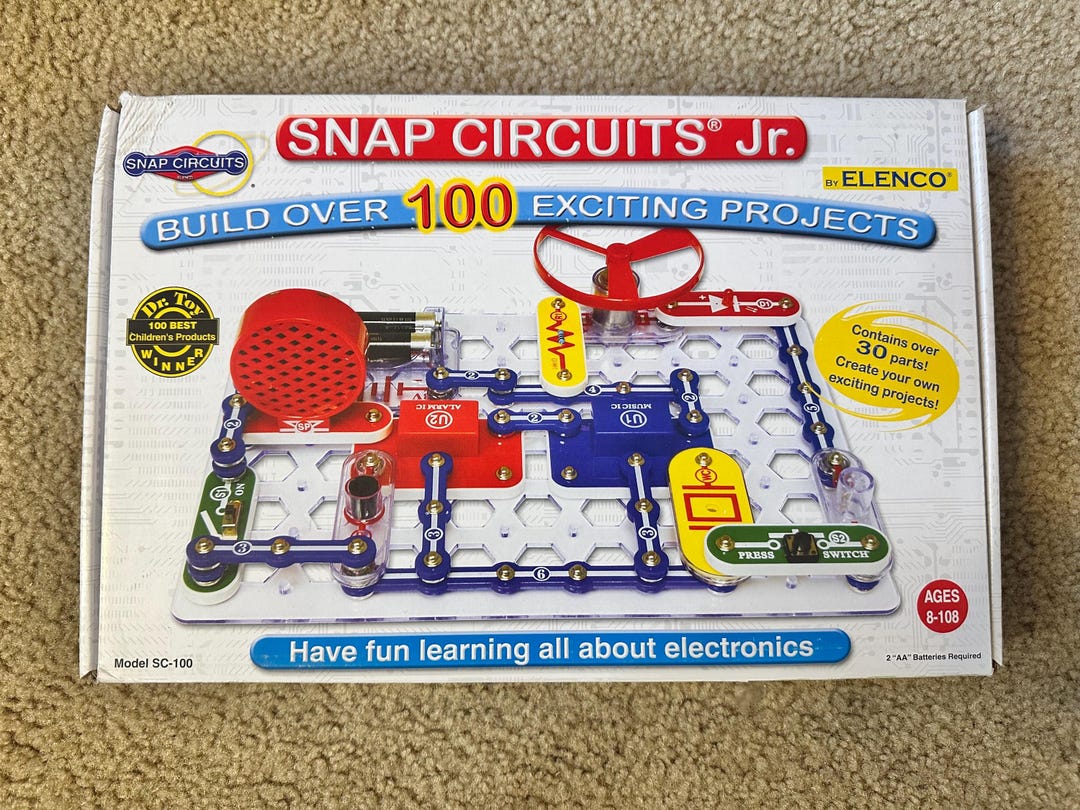 Electronic Snap Kits Build 100 Exciting Projects Electronics 101 ...
