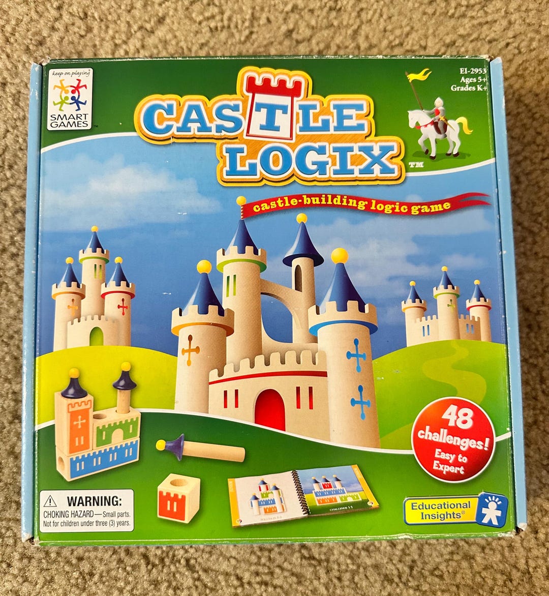 Educational Insights Smart Games Castle Logix Building Logic Puzzles ...