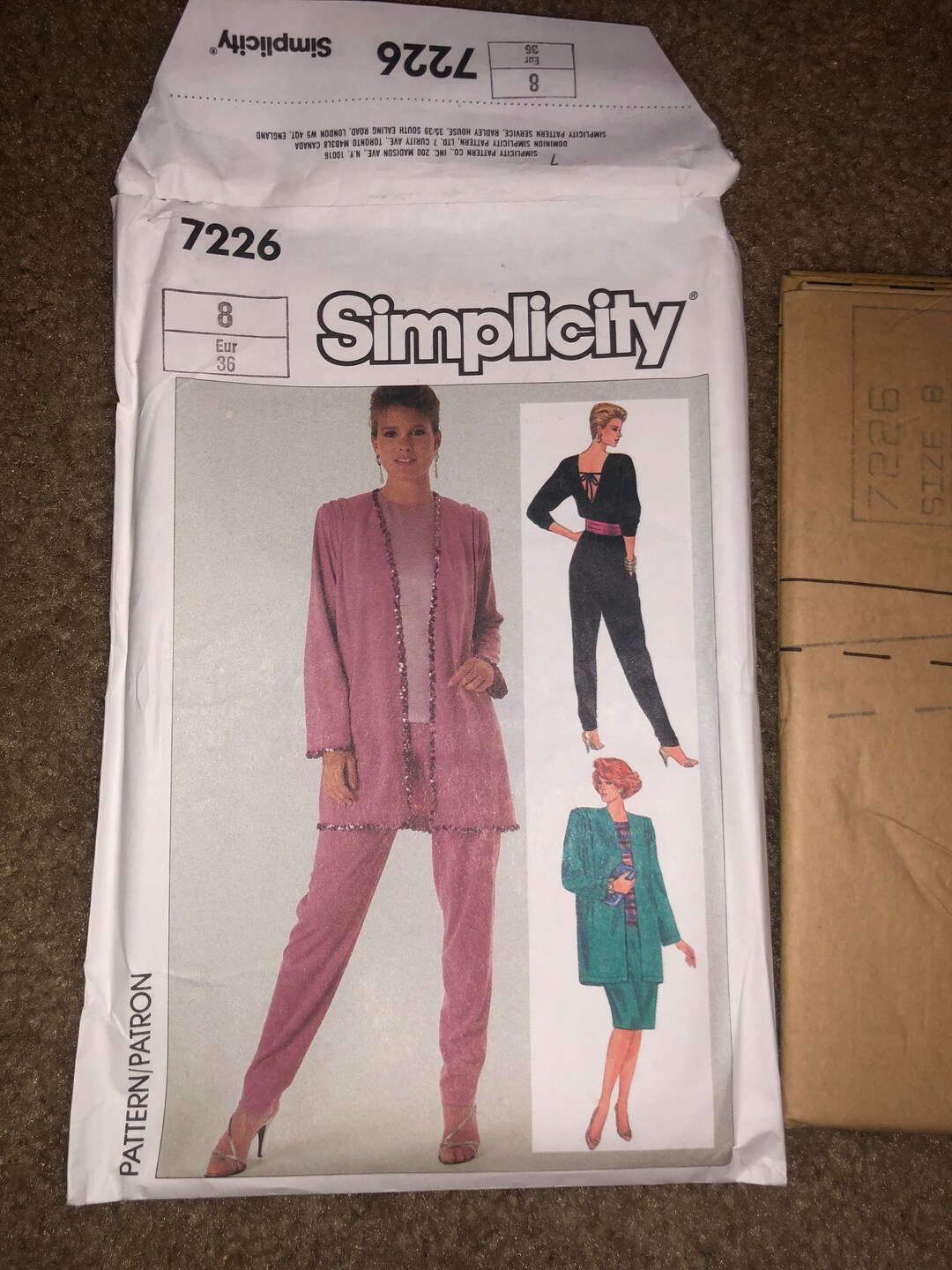 Simplicity 7226 Misses Easy to Sew Top, Pull on Pants and Skirt and ...