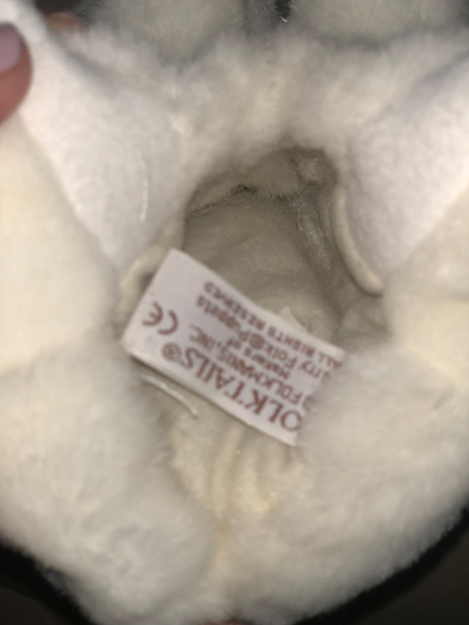 Folkmanis White Mouse Full Body Puppet, Rat Pink Eyes Hand Puppet ...