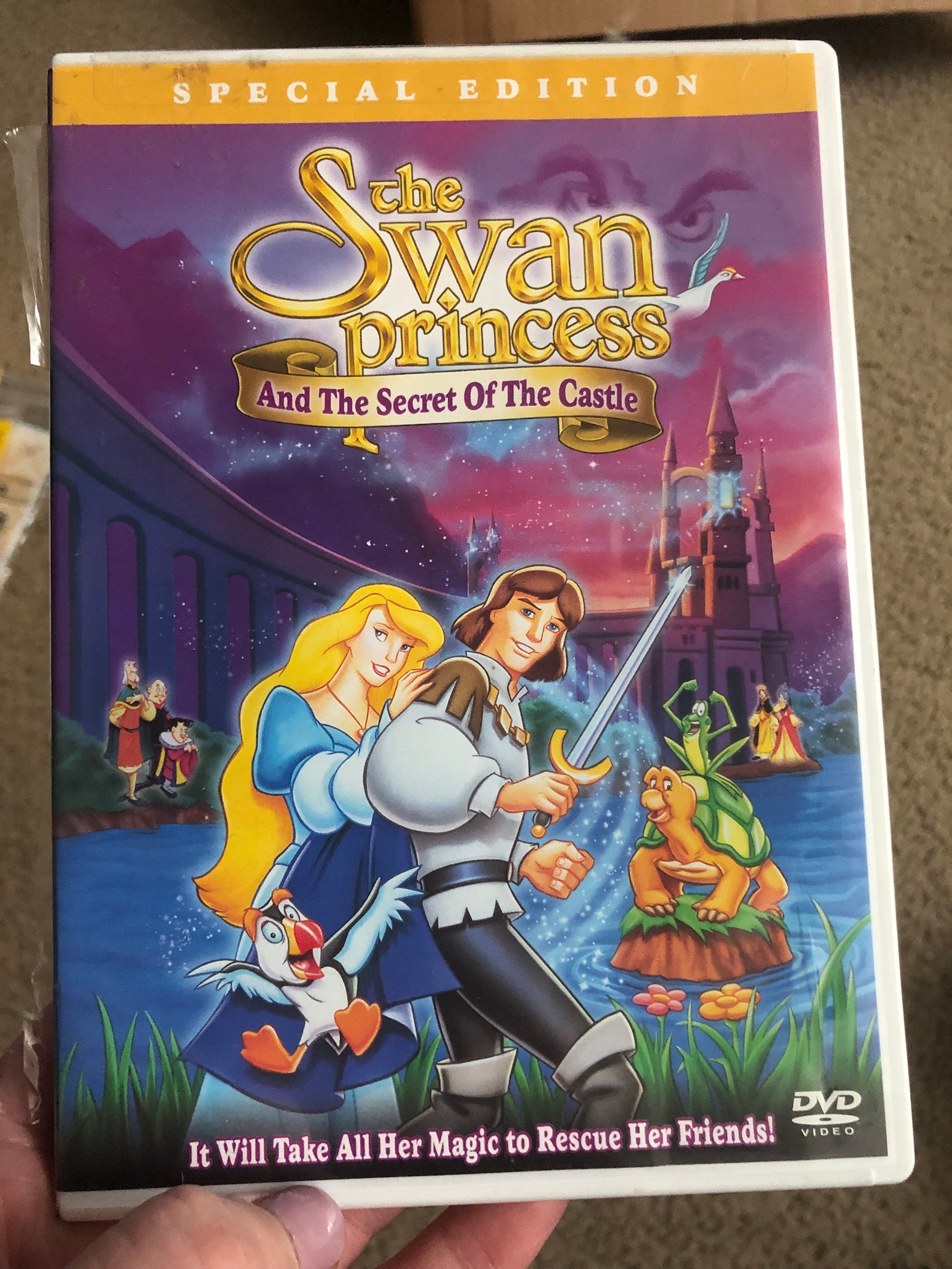 Lot of 3 Dvds Sky Dancers the Sky's the Limit, Sleeping Beauty, the Swan Princess Princess ...