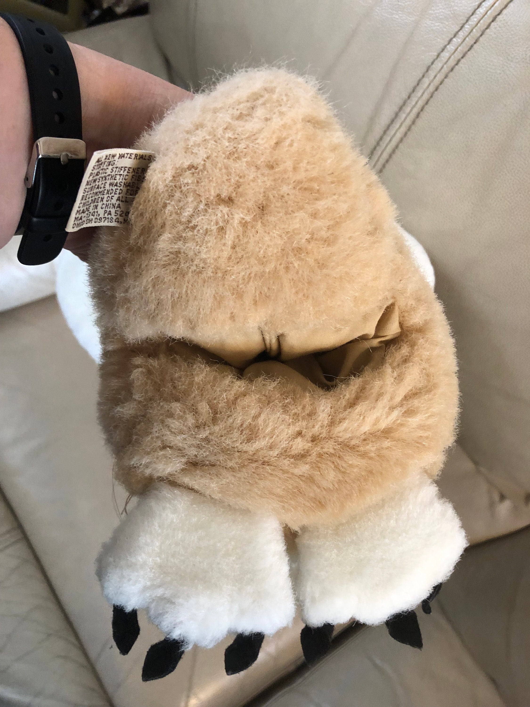 Cascade Toy Barn Owl Full Body Hand Puppet Swivel Neck Turns - Etsy