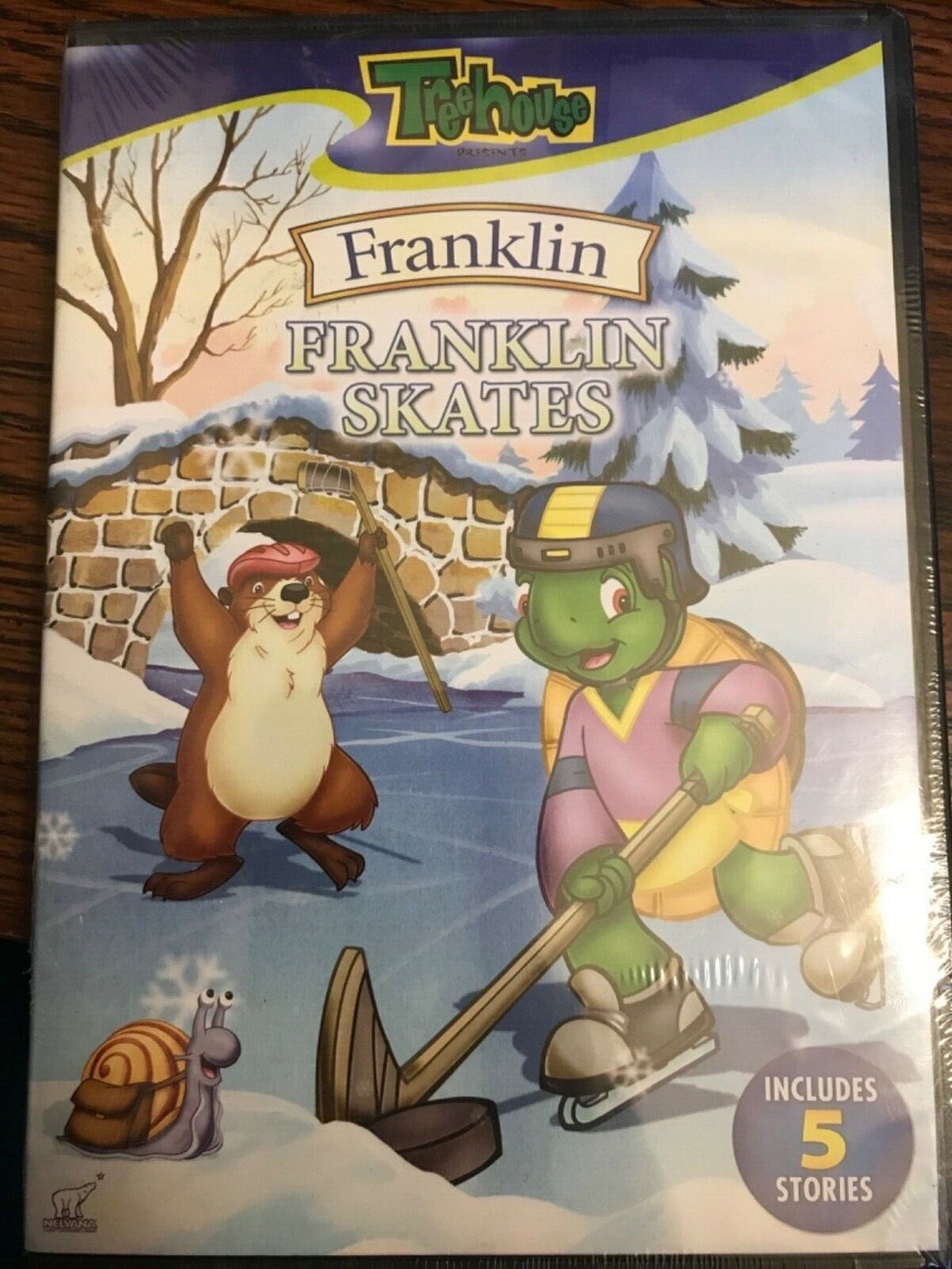 Kids DVD Treehouse Franklin NEW Franklin Skates Includes 5 Stories ...
