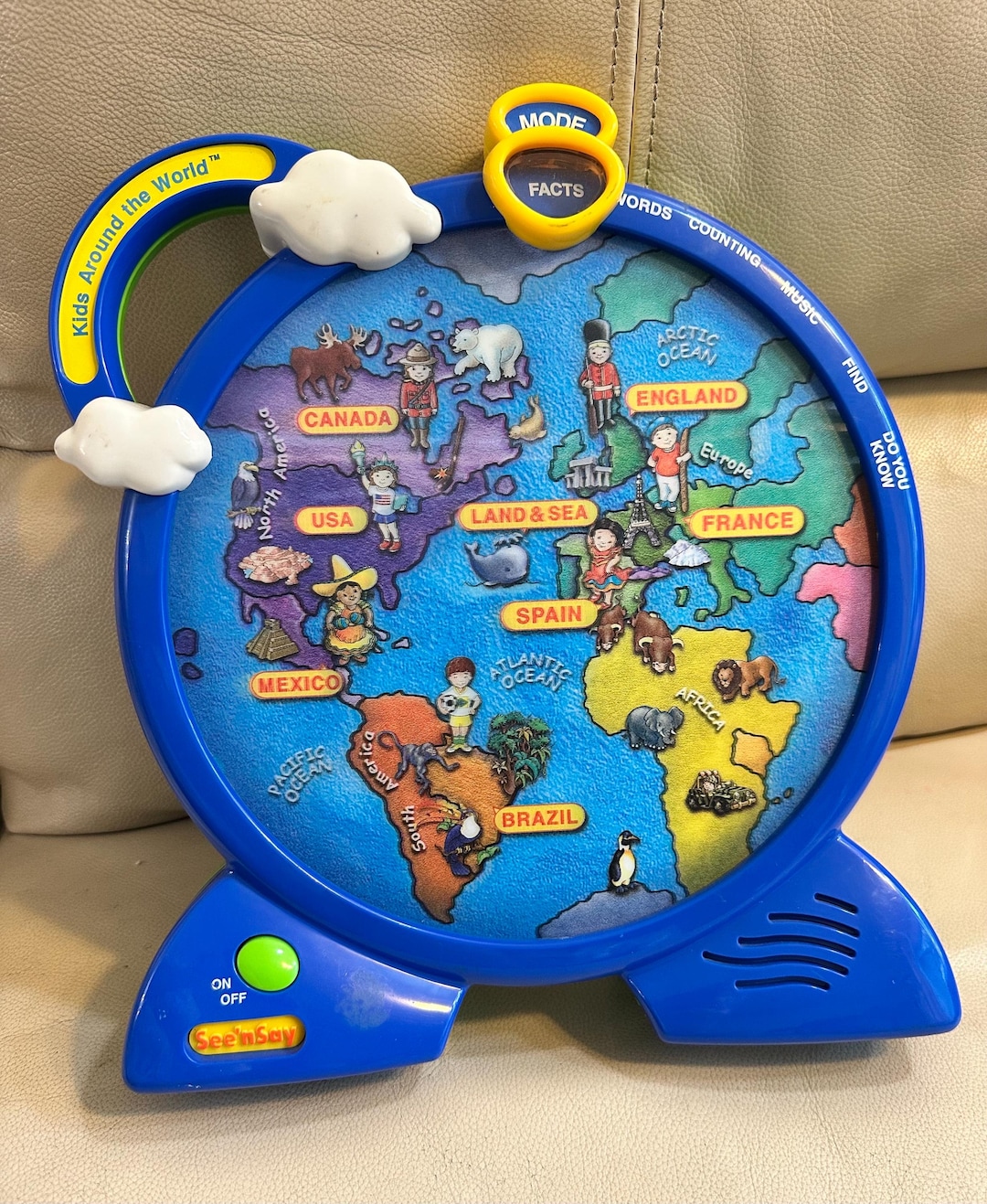 See'n Say Kids Around the World 2 Sided 3D Learn & Play Educational Toy ...