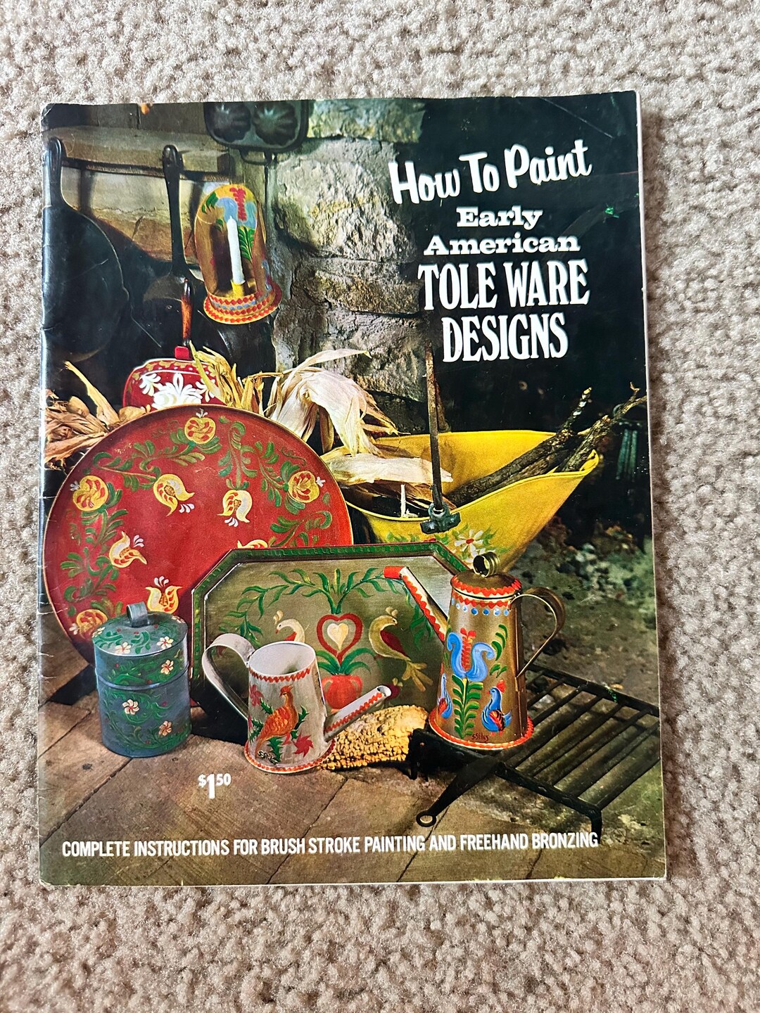 How to Paint Early American Tole Ware Designs Book by Suzanne Stiles ...