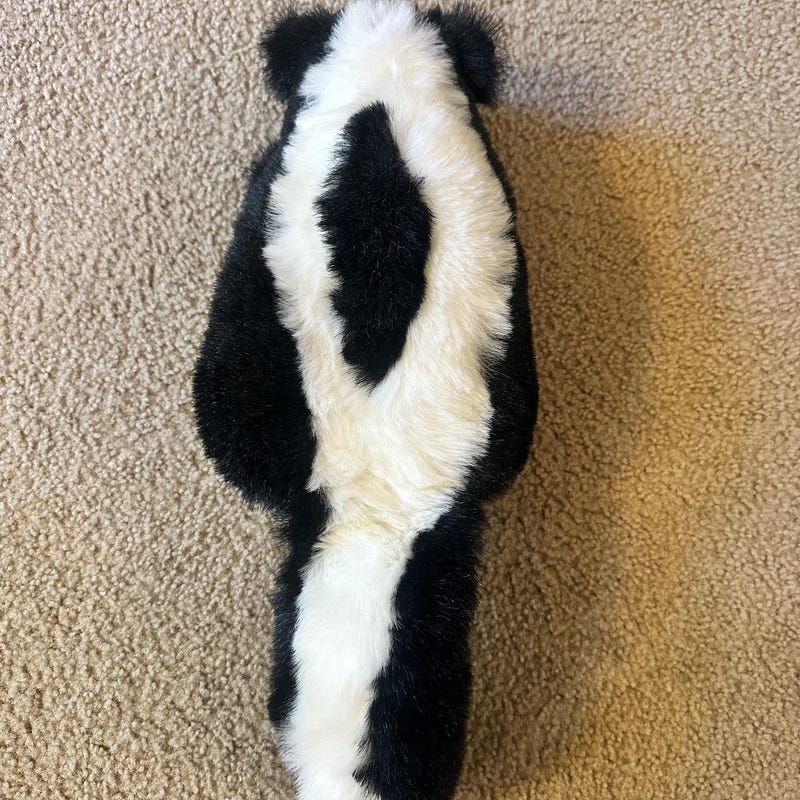 Vintage Skunk Plush - Etsy