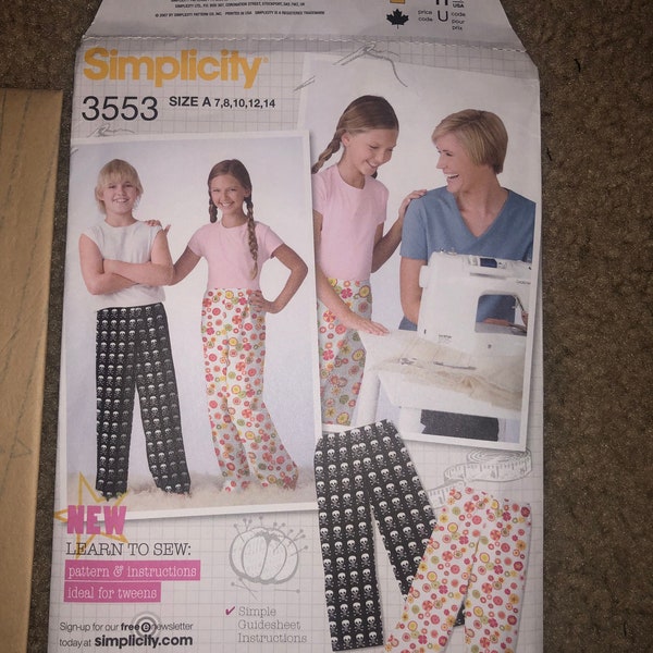 Pajama Pants Pattern - Etsy
