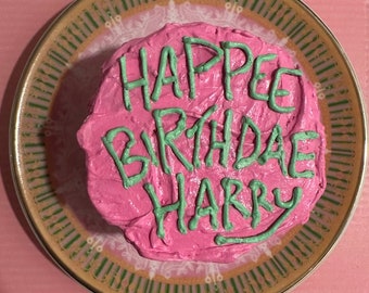 Happee Birthdae Harry Cake - Etsy