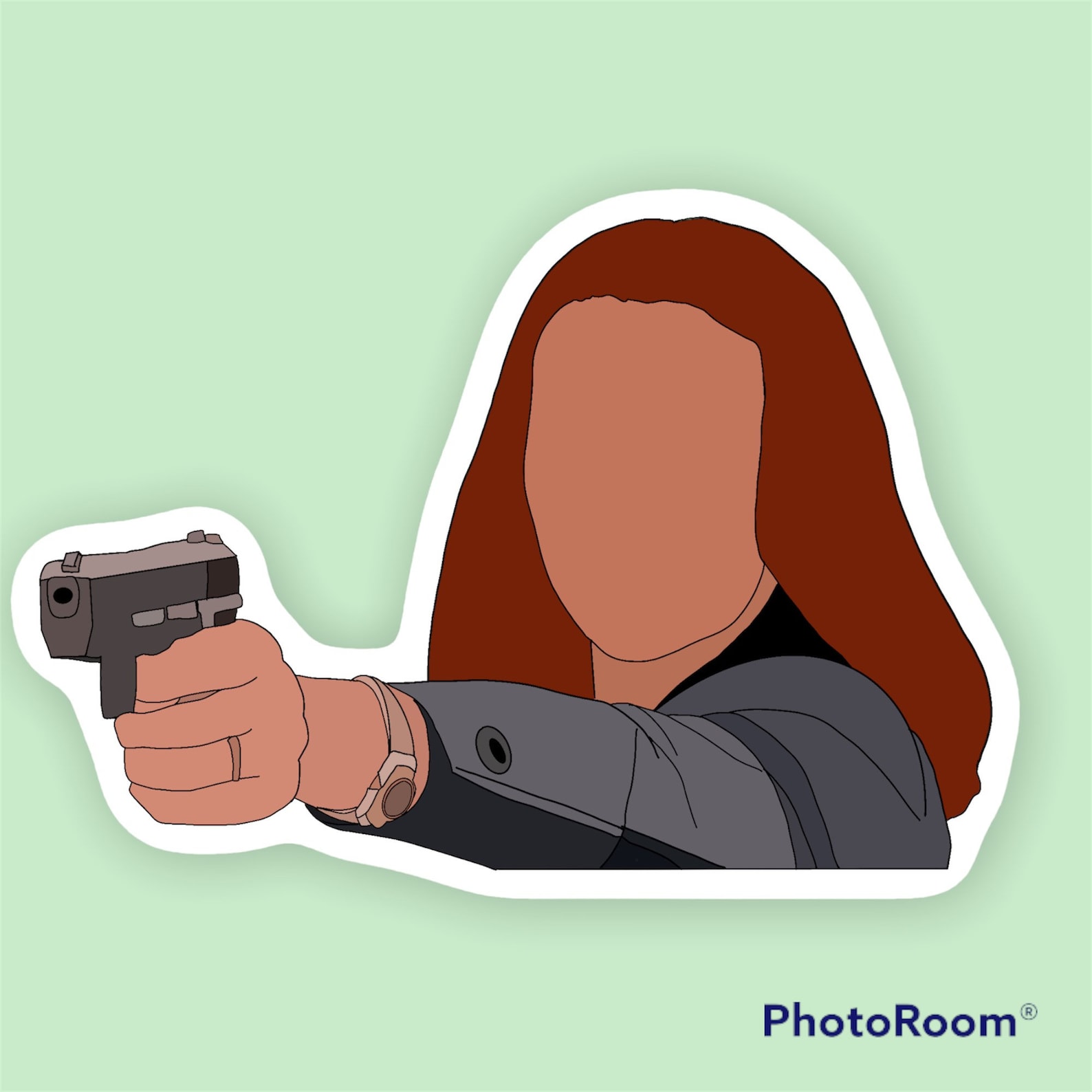 Natasha Romanoff Sticker Sticker Sticker for Hydro Flasks - Etsy