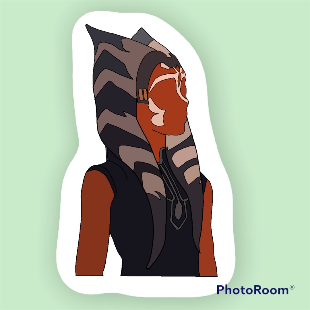 Ahsoka Sticker Sticker Sticker for Hydro Flasks Laptop - Etsy