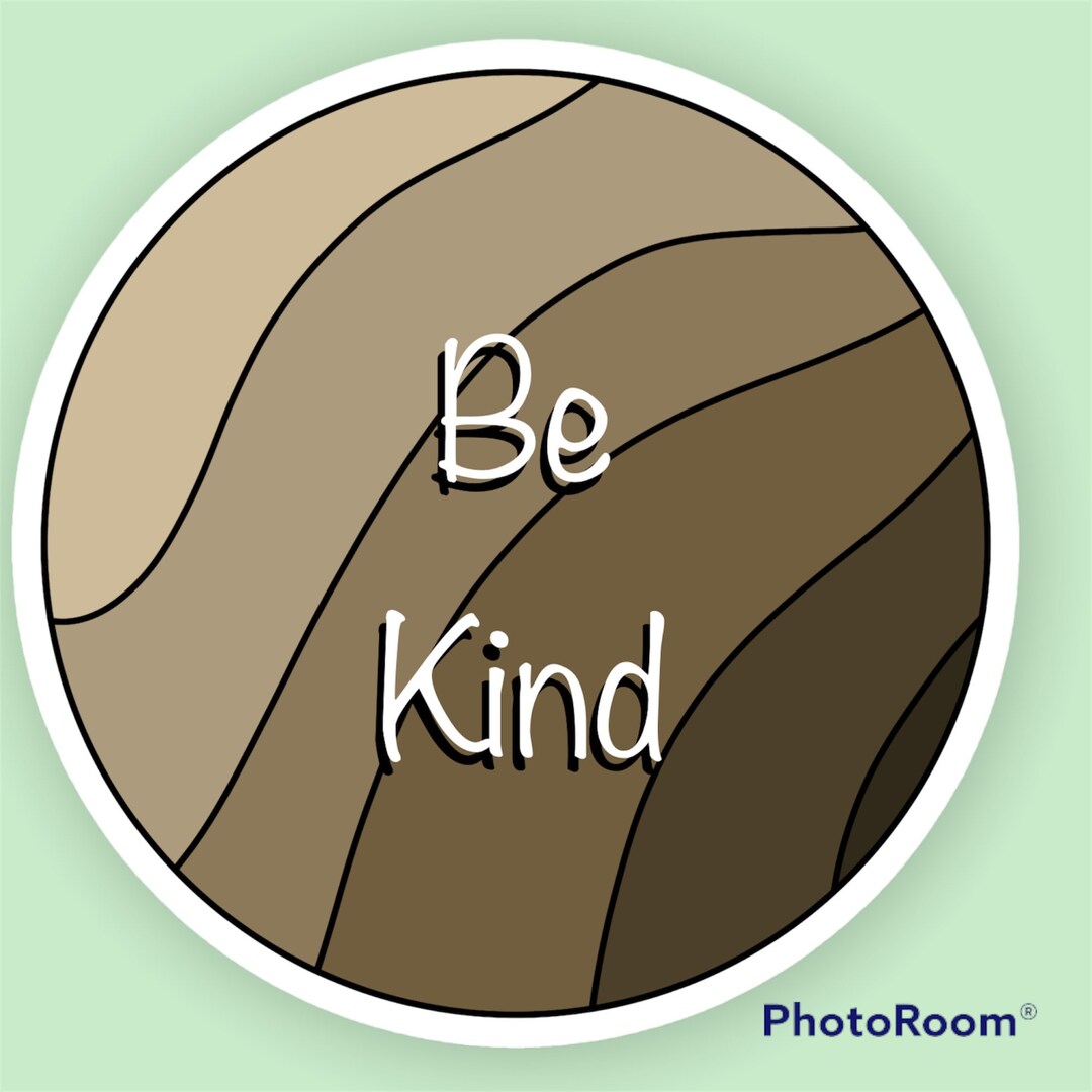 Be Kind Boho Sticker- Sticker, Sticker for Hydro Flasks, Laptop Sticker ...