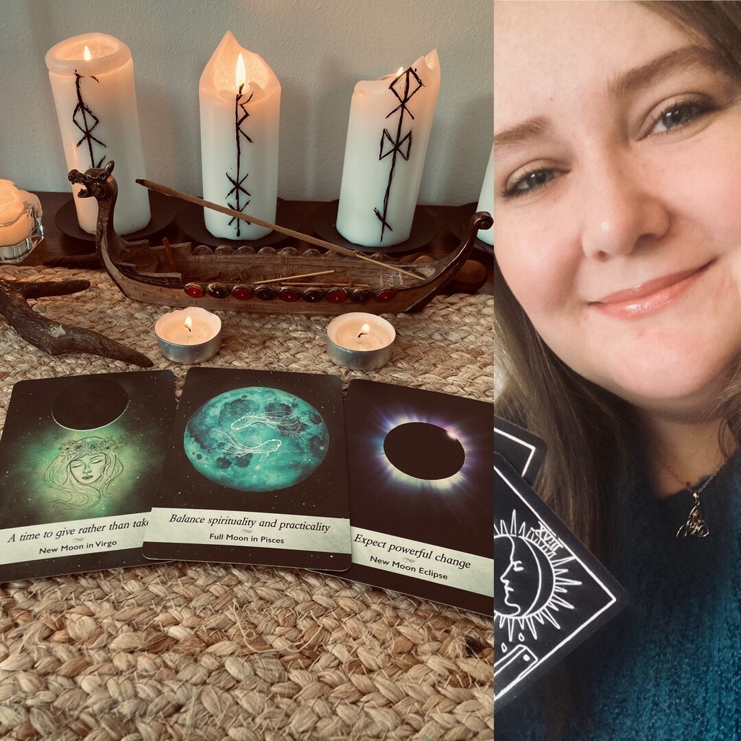 Lunar Reading: 3-card Oracle Reading - Etsy
