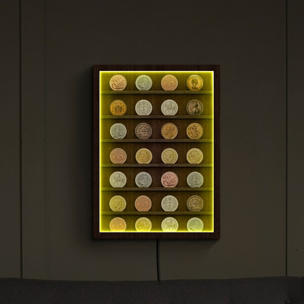 Coin Display Stand - Etsy