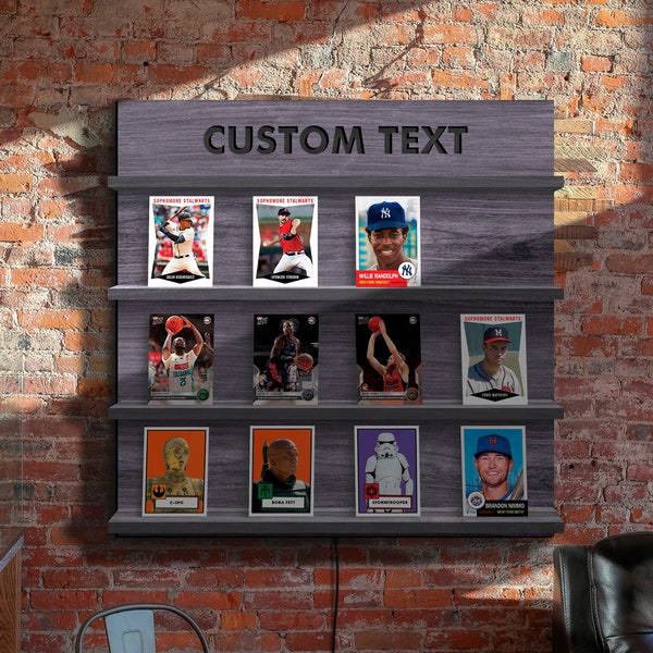 Sports Card Display - Etsy