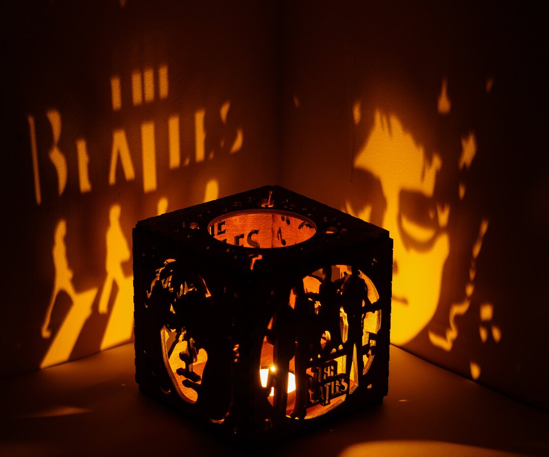 Beatles Gift the Beatles Shadow Box Svg Beatles Candle - Etsy UK