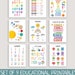 Set of 9 Educational Preschool Print Posters Classroom Decor - Etsy