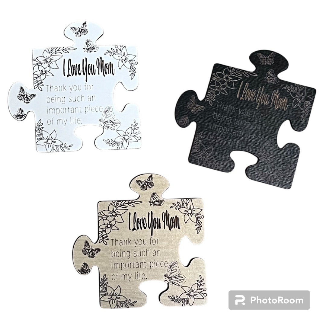 Thank You Puzzle Piece- Thank You Gift- Say Thanks in a Unique Way-mom ...