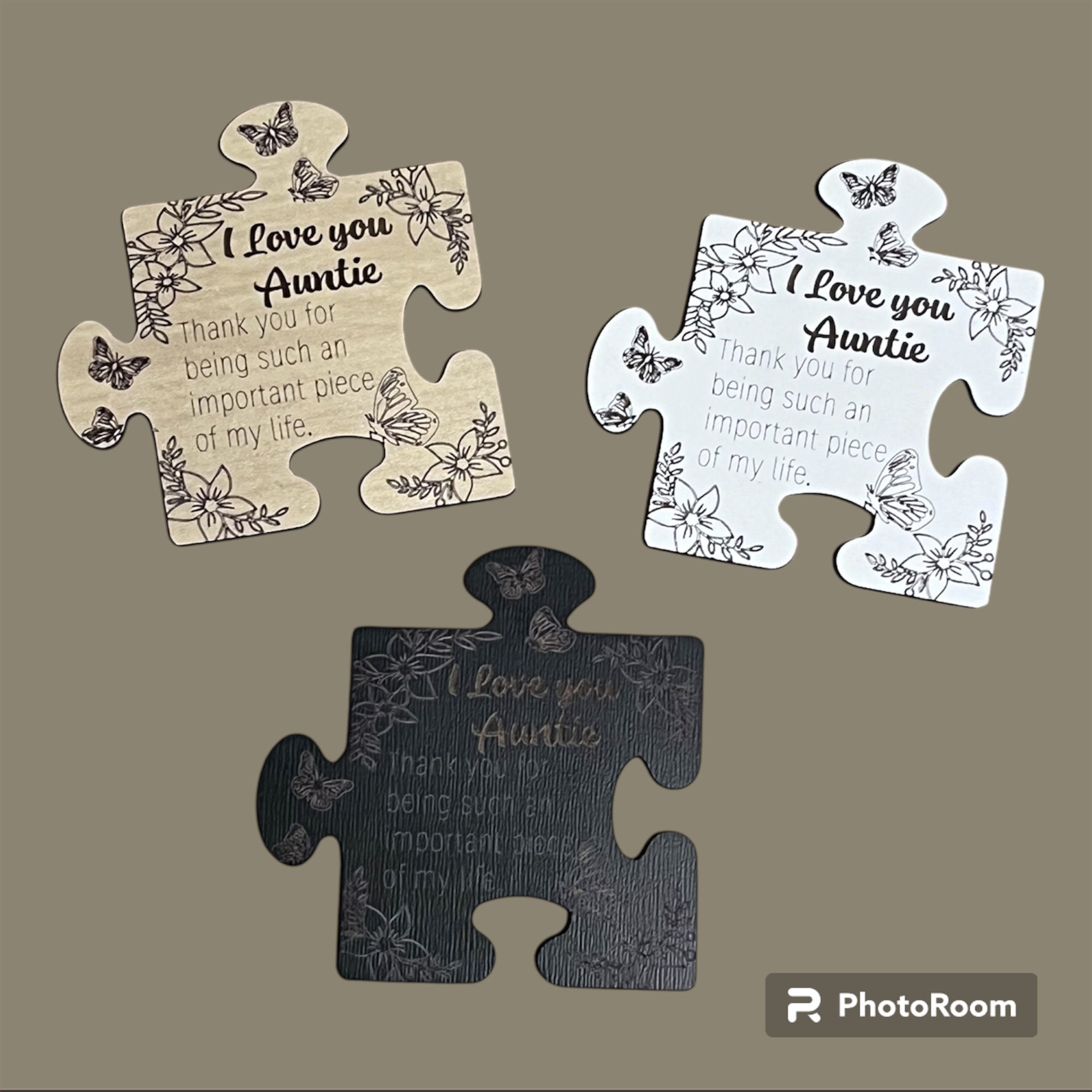 Thank You Puzzle Piece- Thank You Gift- Say Thanks in a Unique Way-mom ...