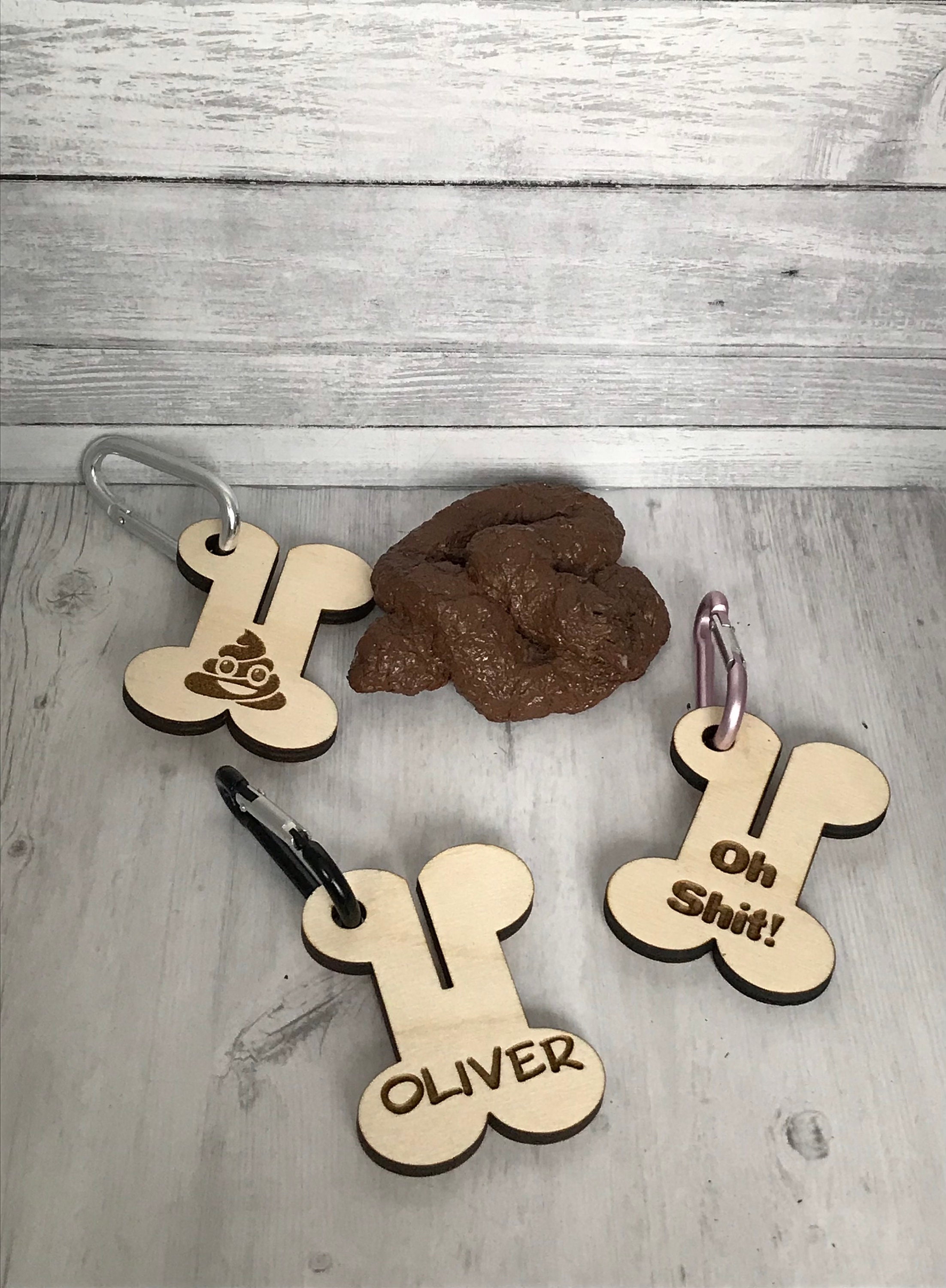 Doggy Poop Bag Holder, Clips to Leash, Carries Dirty Bags - Etsy