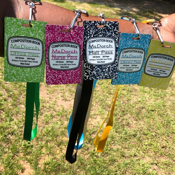 Custom Hall Pass Svg - Etsy