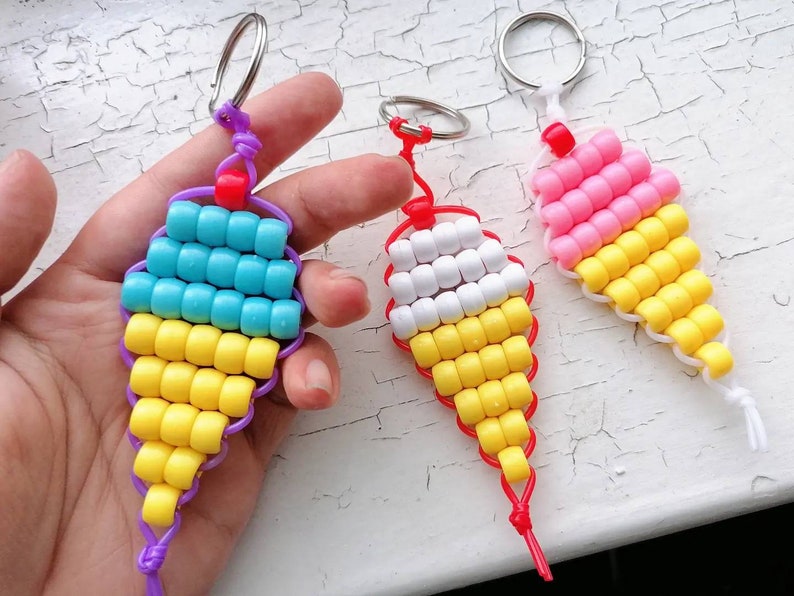 Ice Cream Stim Rollers Summer Stim Toy Bead Roller Stim - Etsy