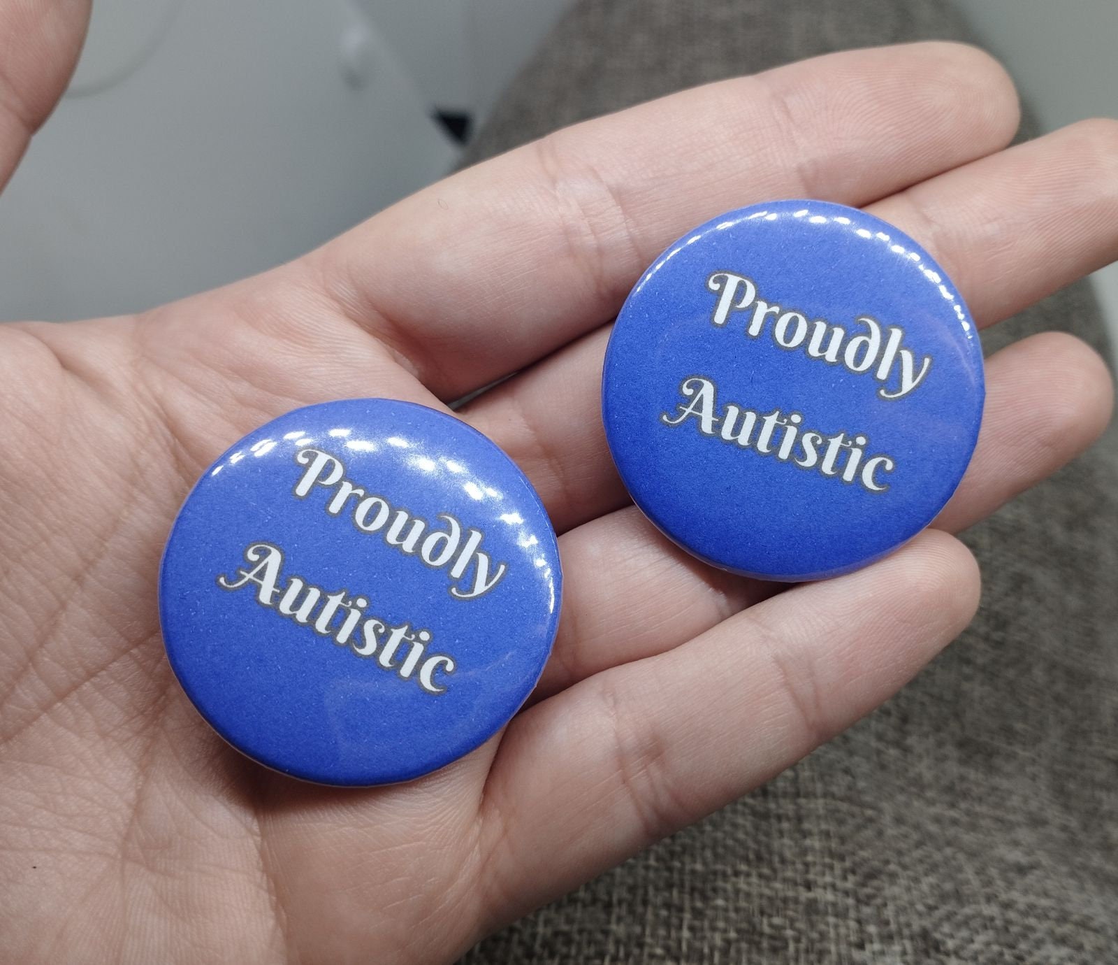Autism Awareness Badges Autism Neurodiverse Autistic - Etsy