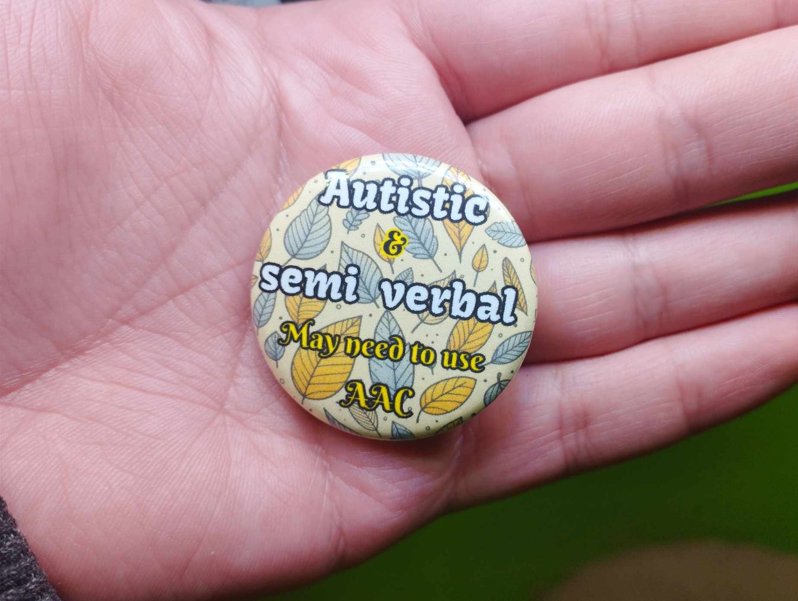Autism Awareness Badges Autism Neurodiverse Autistic Pins Disability ...