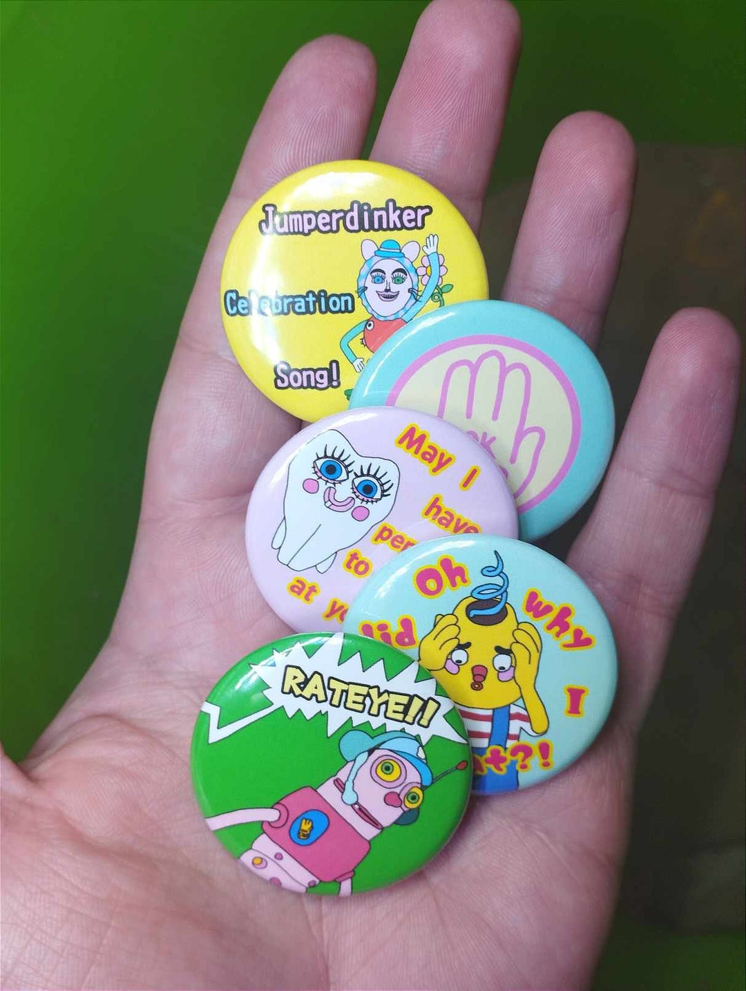 Don't Hug Me I'm Scared Friendship Badges Don't Hug Me I'm Scared ...