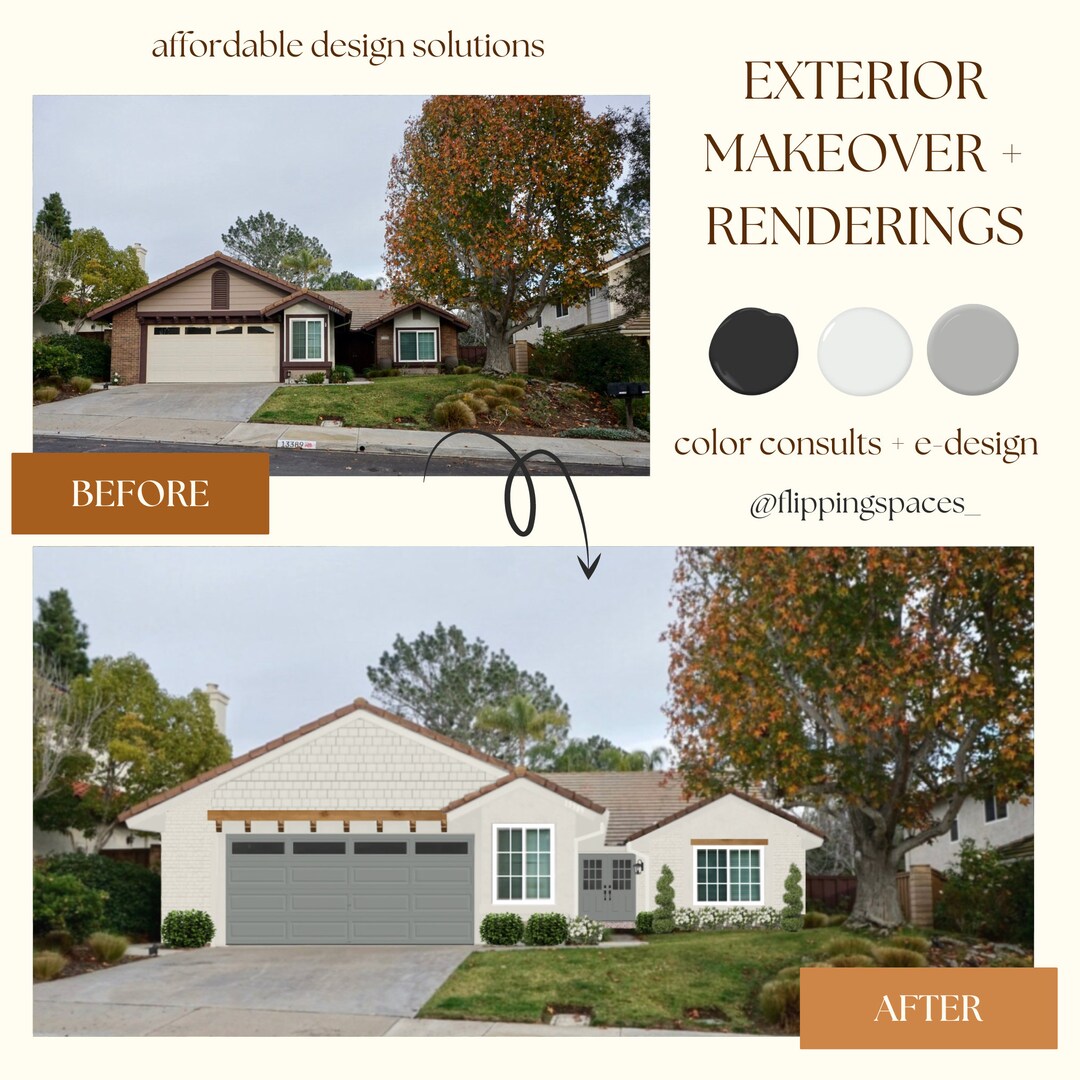 Exterior Paint | Custom Design | Exterior Design | E-design | Exterior ...