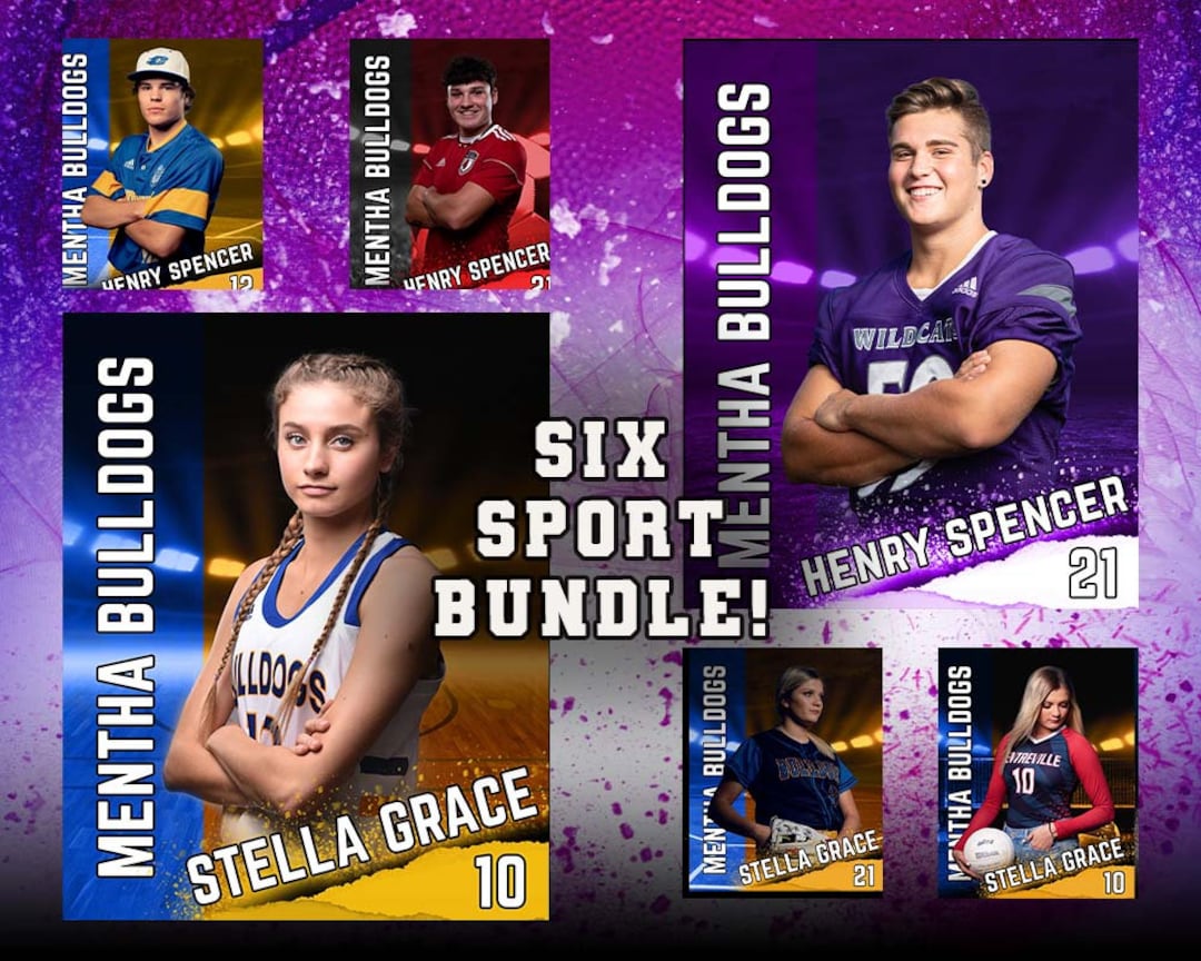 Sports Banner Template - Etsy