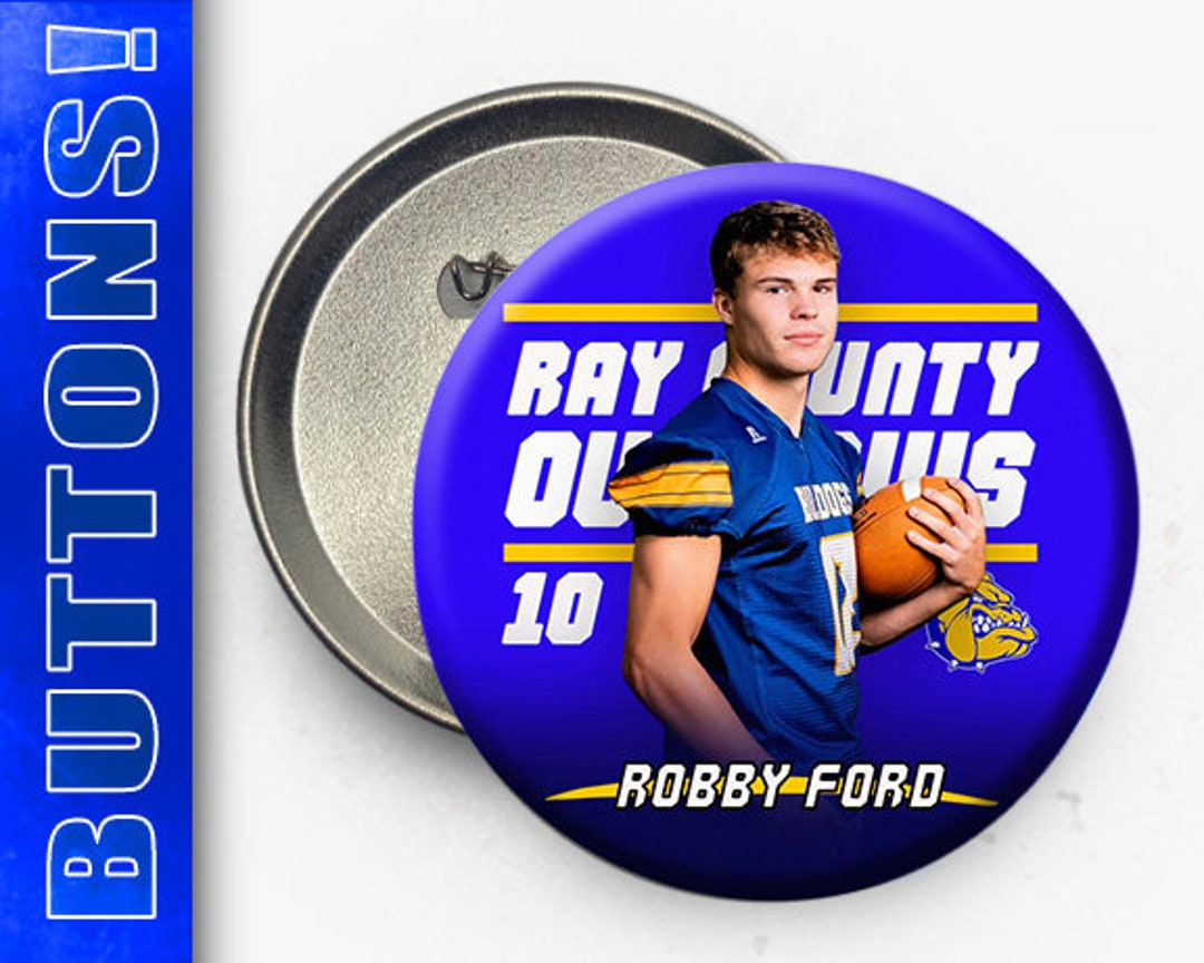 Sports Button Template - Etsy