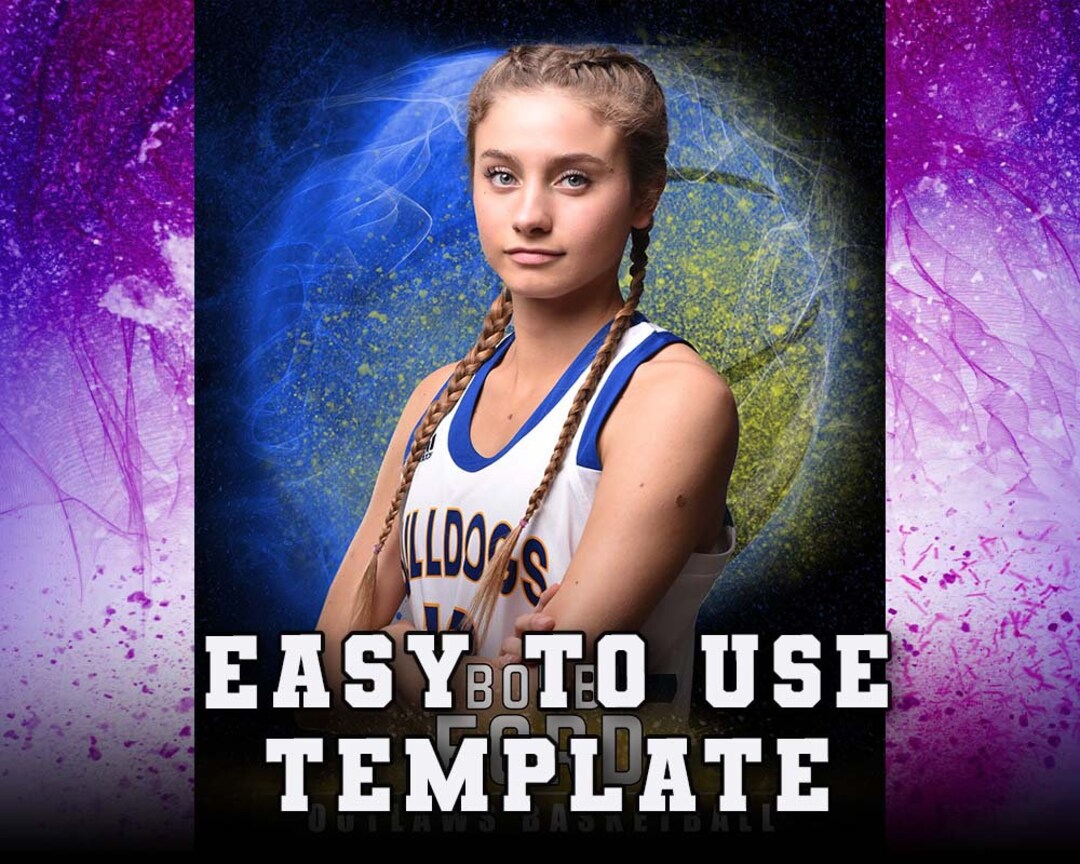 Basketball Sports Template - Etsy