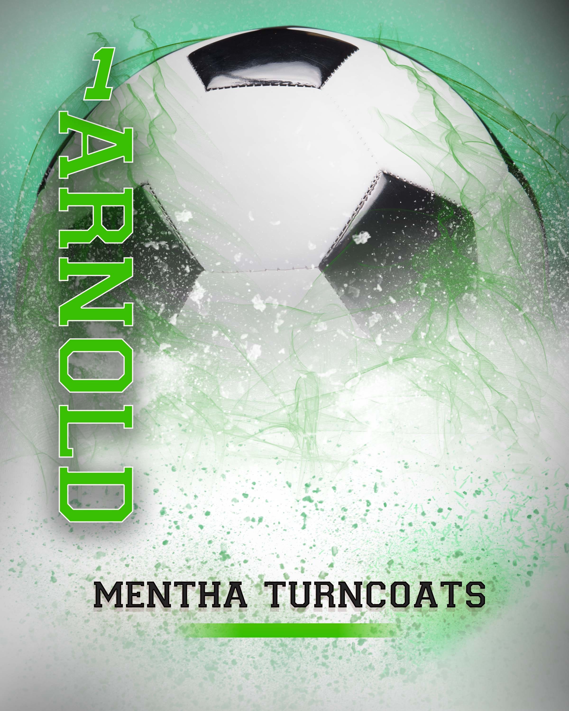 Varsity Soccer Banner Template - Etsy