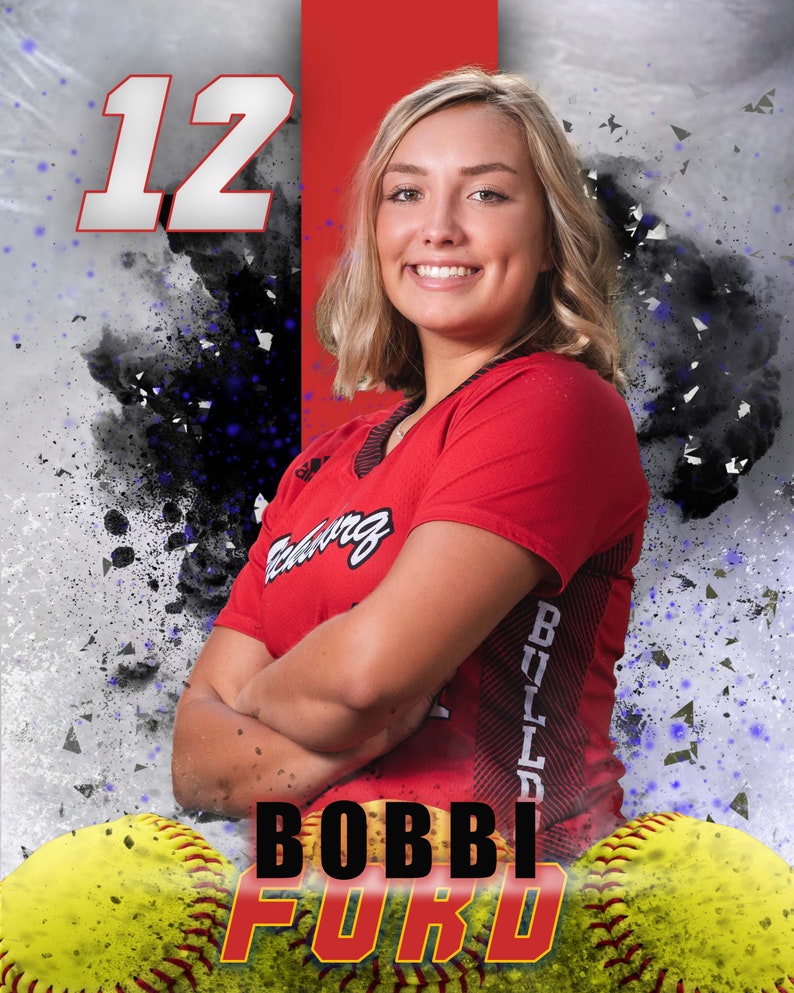 Varsity Sports Banner Template - Etsy