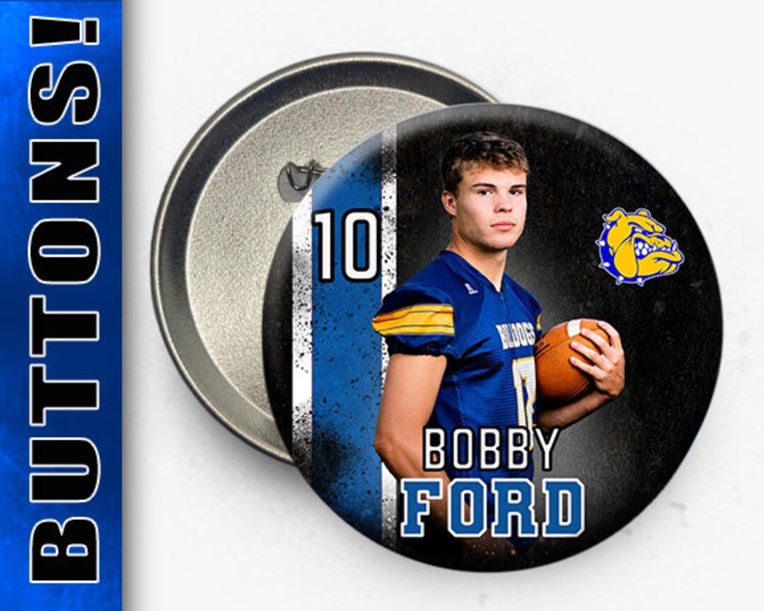 Sports Button Template - Etsy