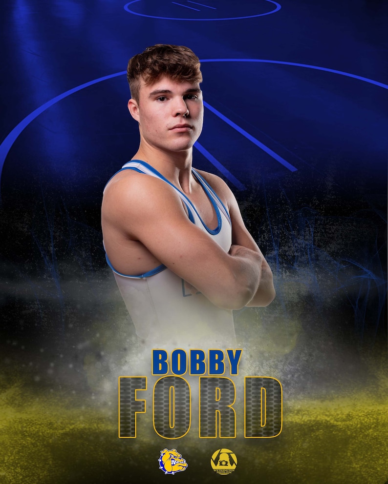 Wrestling Senior Banner - Etsy