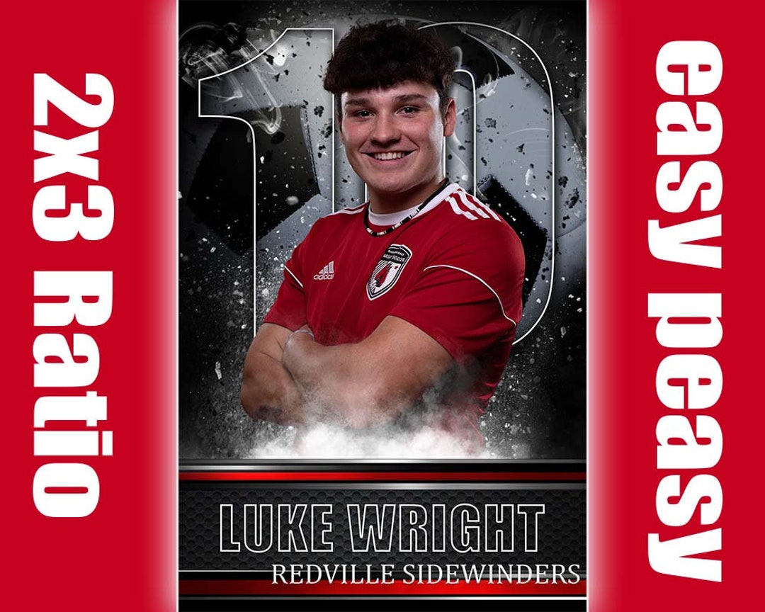 Soccer Banner Template 2x3 Ratio for Posters and Wall Banners - Etsy