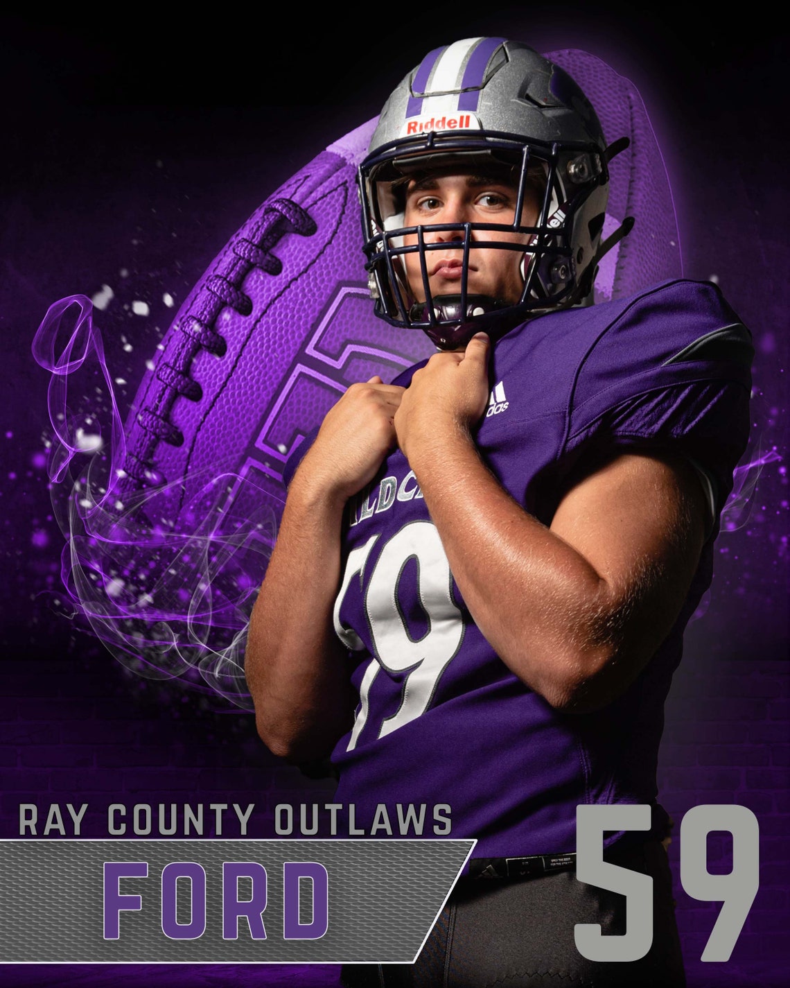 Football Senior Banner - Etsy