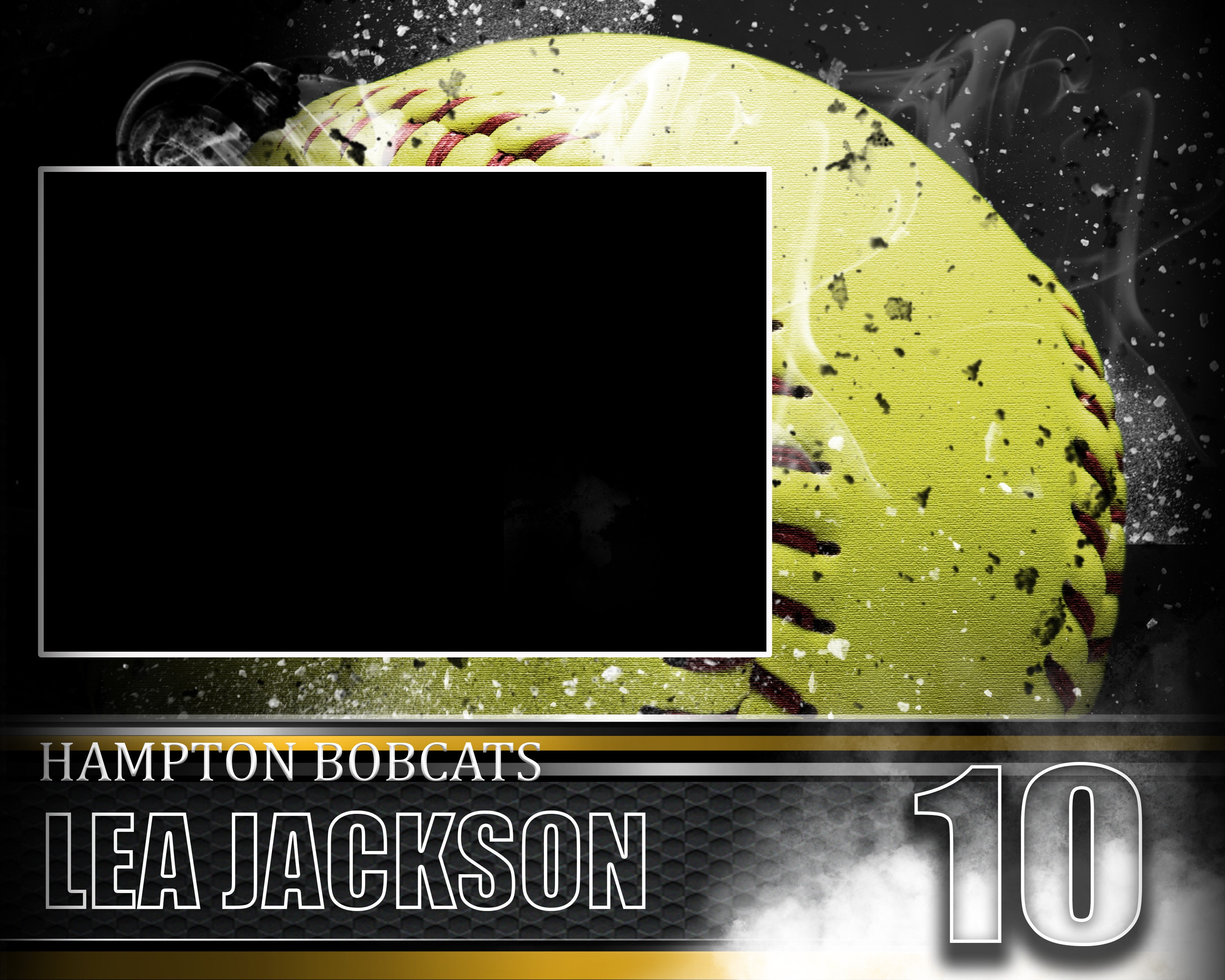 Softball Memory Mate Collage Template for Youth Softball - Etsy