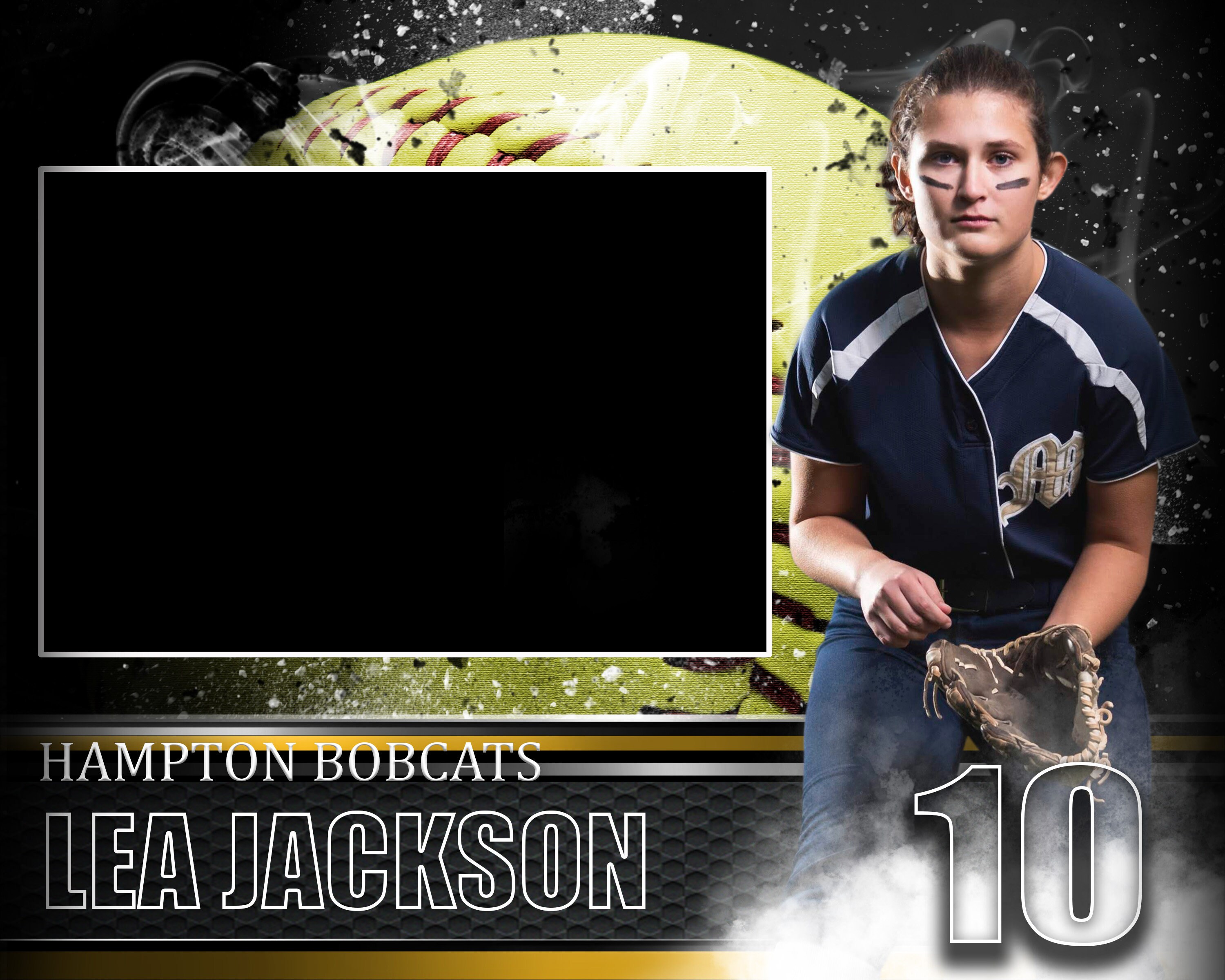 Softball Memory Mate Collage Template for Youth Softball - Etsy